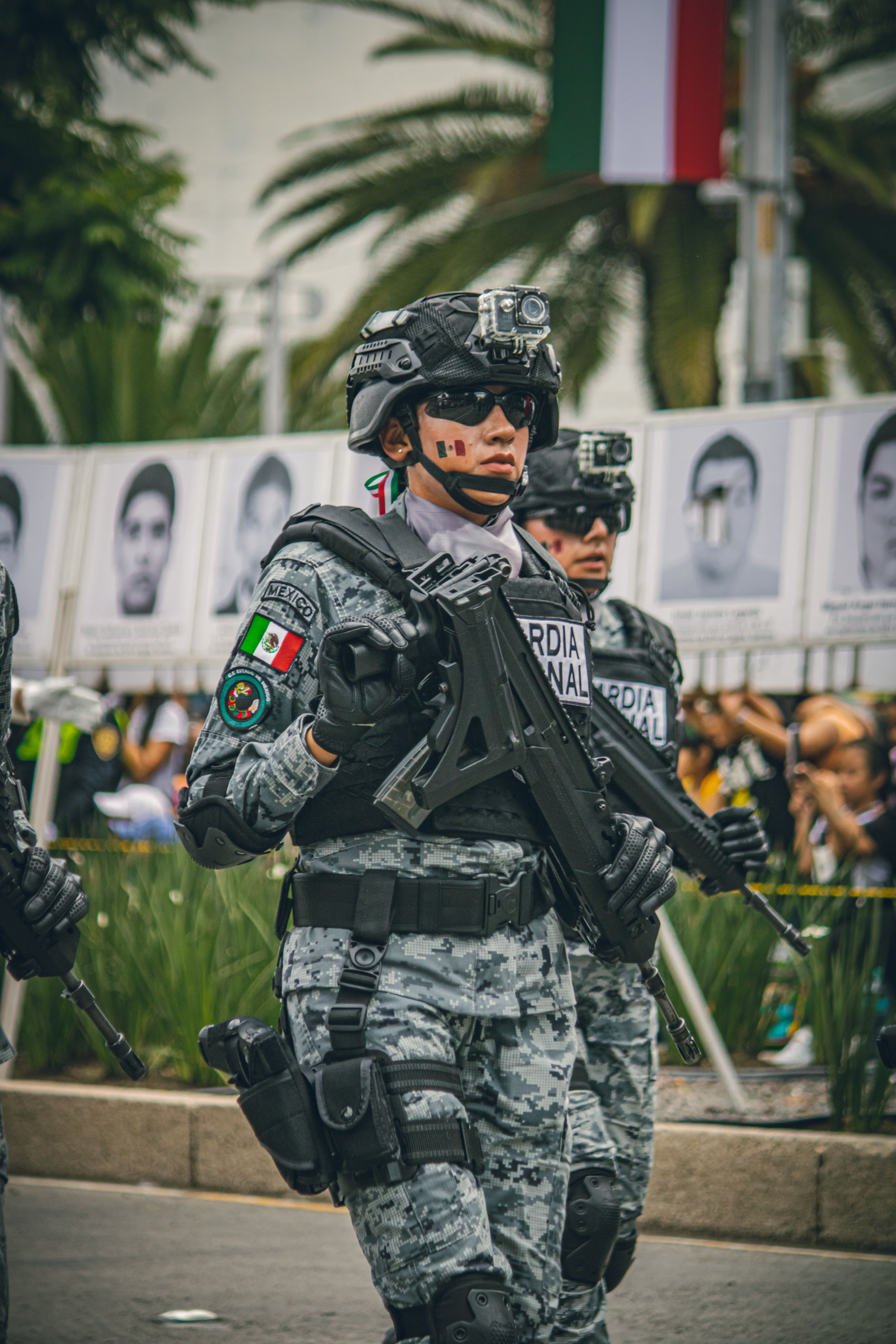 National Guard Soldiers in Parade in Mexico City · Free Stock Photo