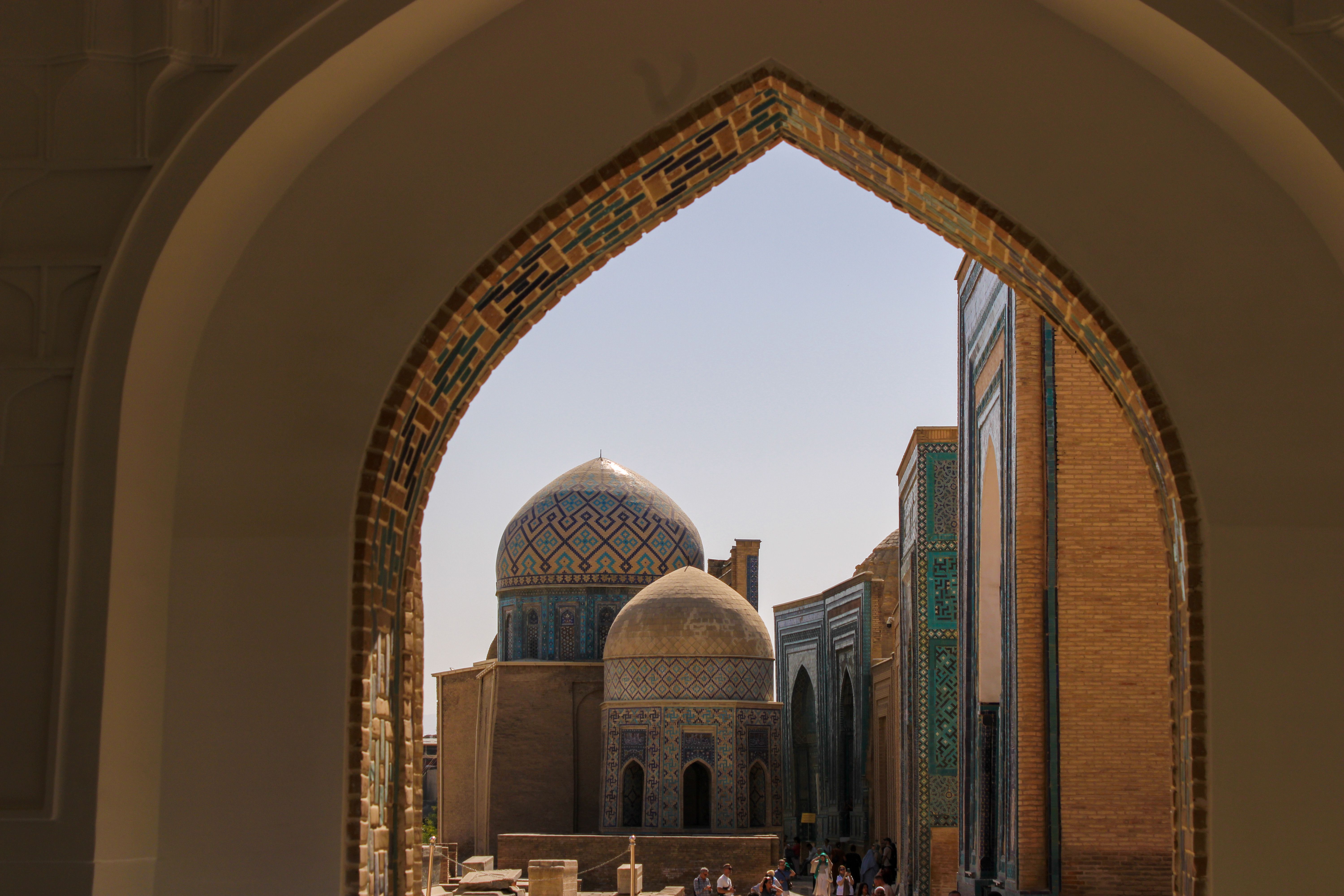 Intricate Architecture of Samarkand Mausoleum · Free Stock Photo