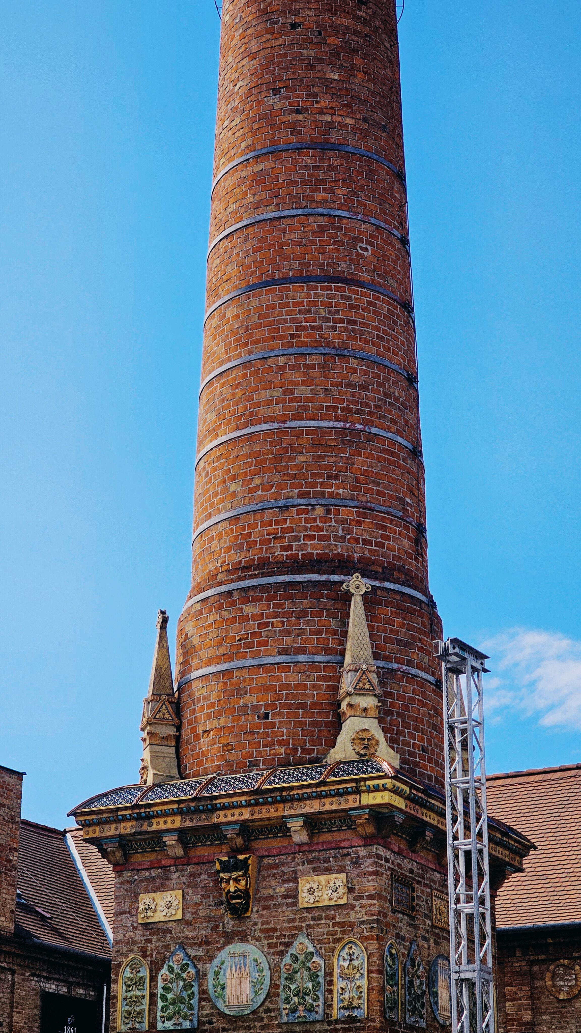 Ornamental Brick Chimney in Pécs, Hungary · Free Stock Photo
