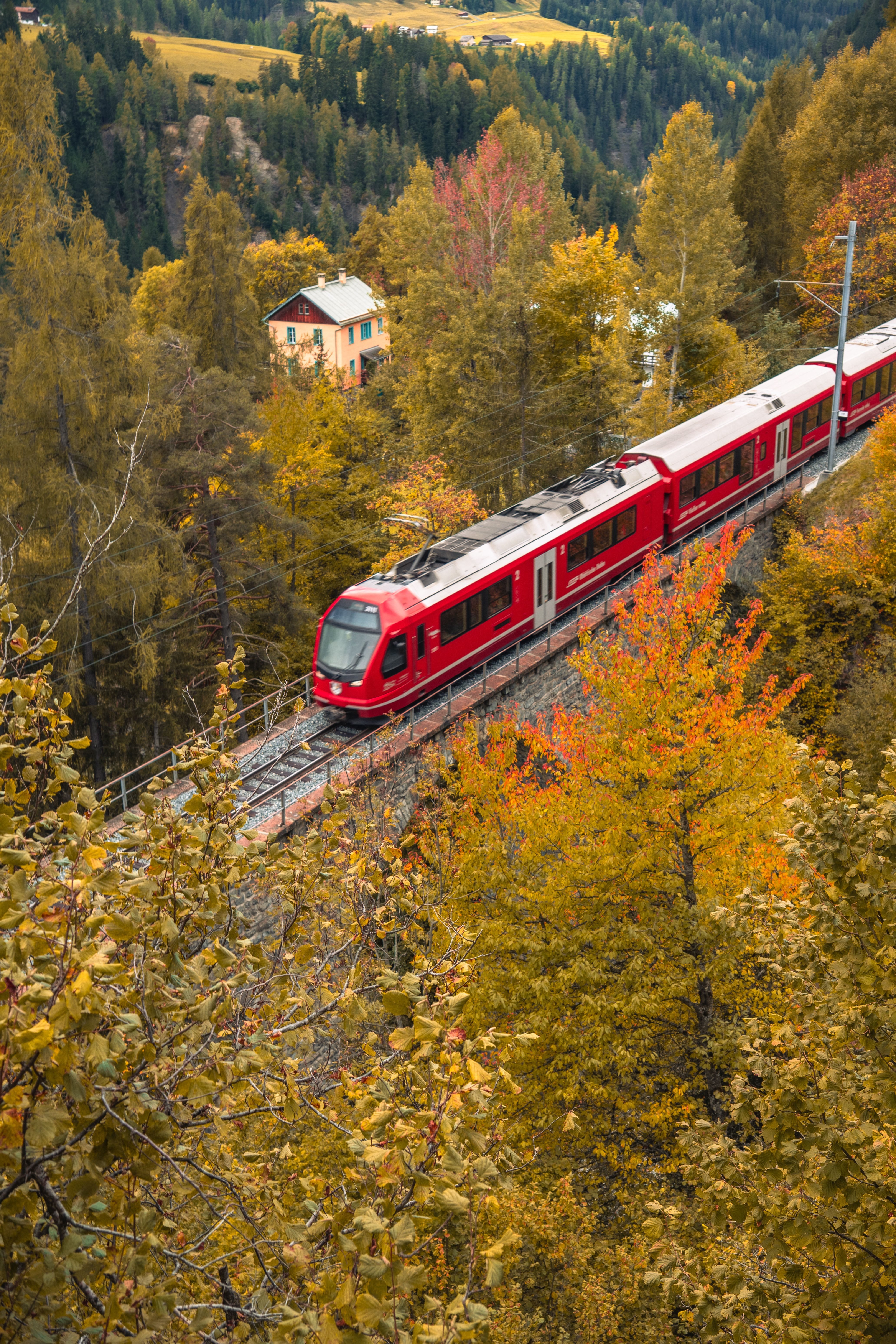 Photo of a Passenger Train · Free Stock Photo