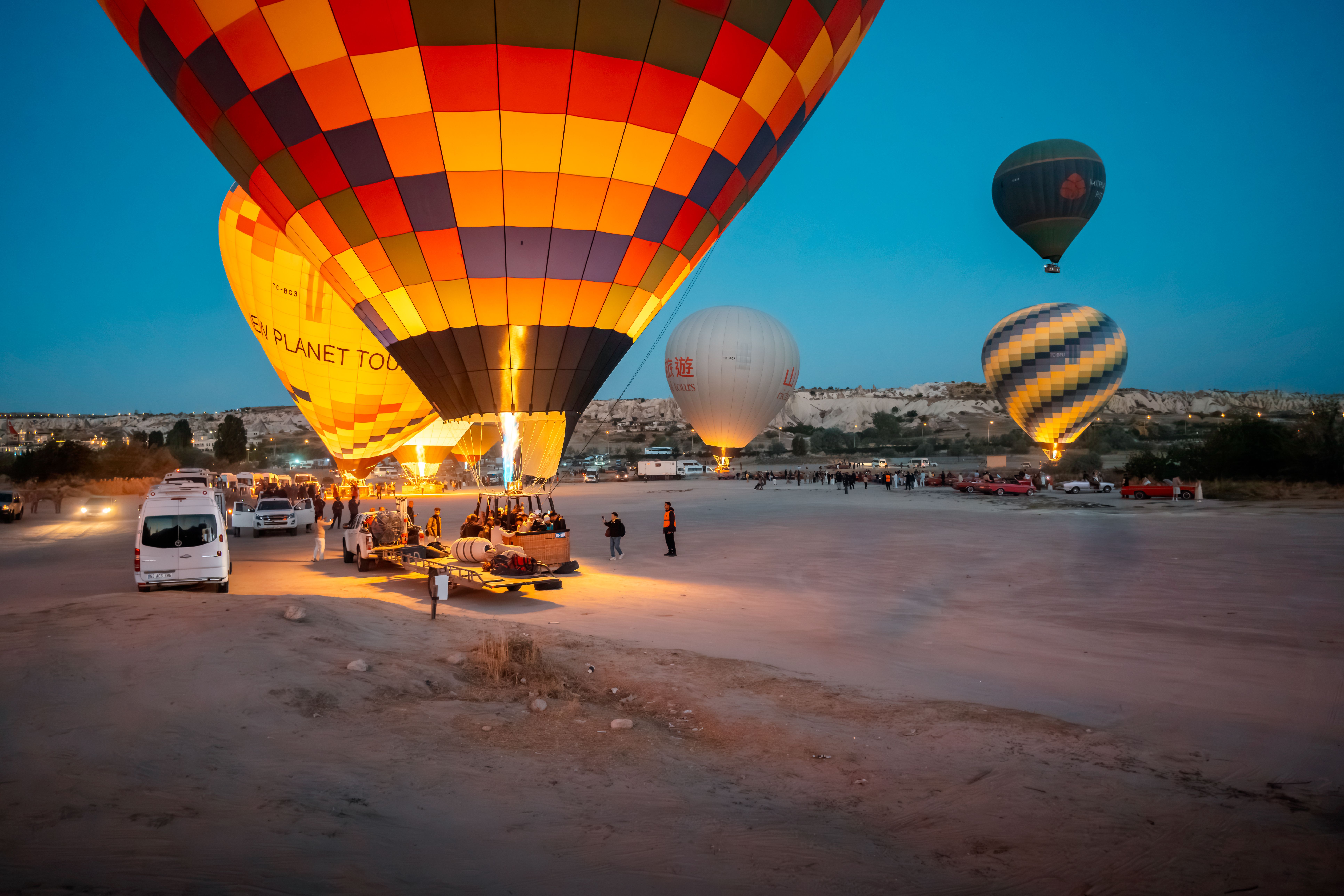 Captivating Hot Air Balloons in Cappadocia at Dawn · Free Stock Photo