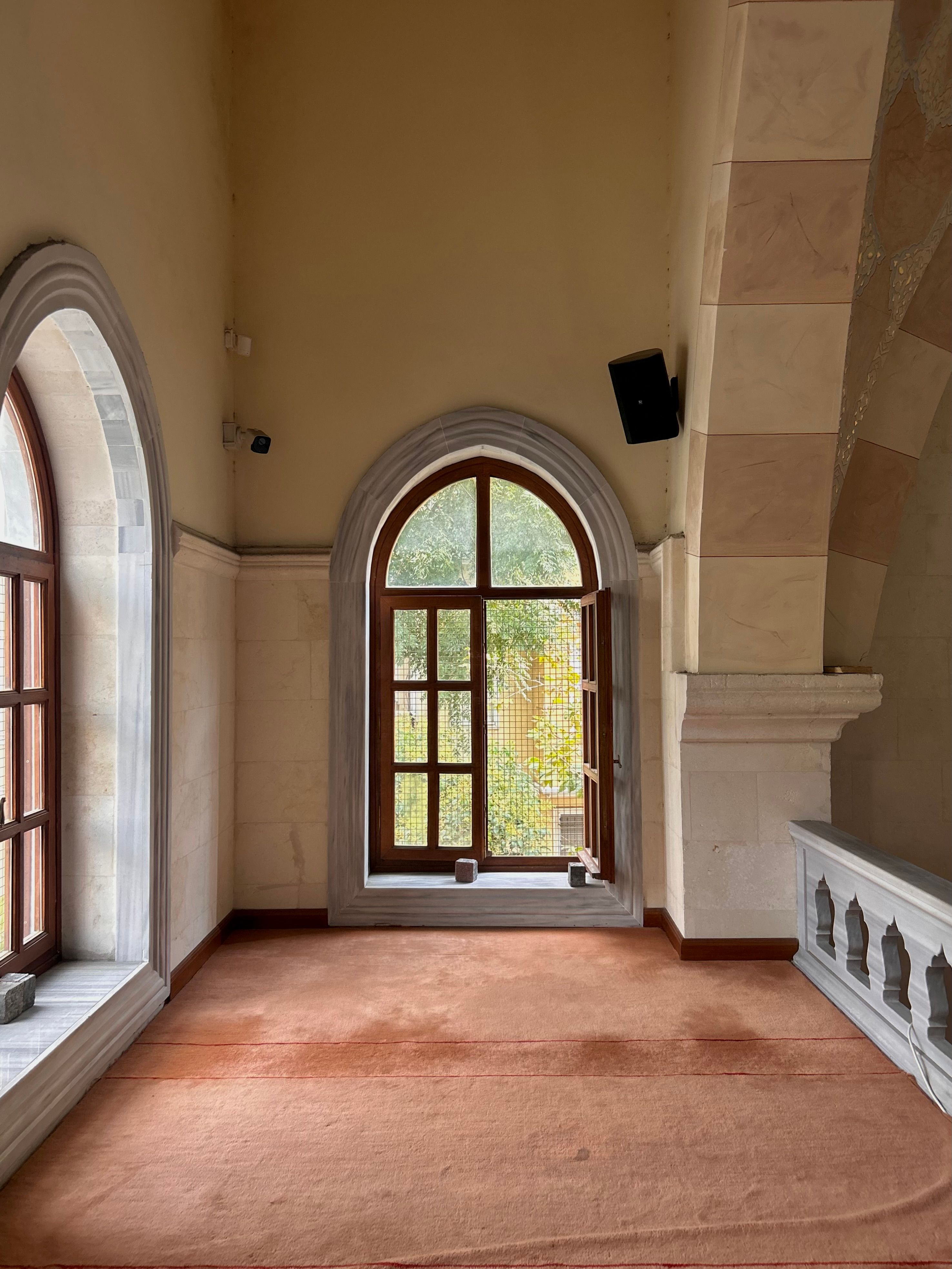 Elegant Arched Windows in Historic Building · Free Stock Photo