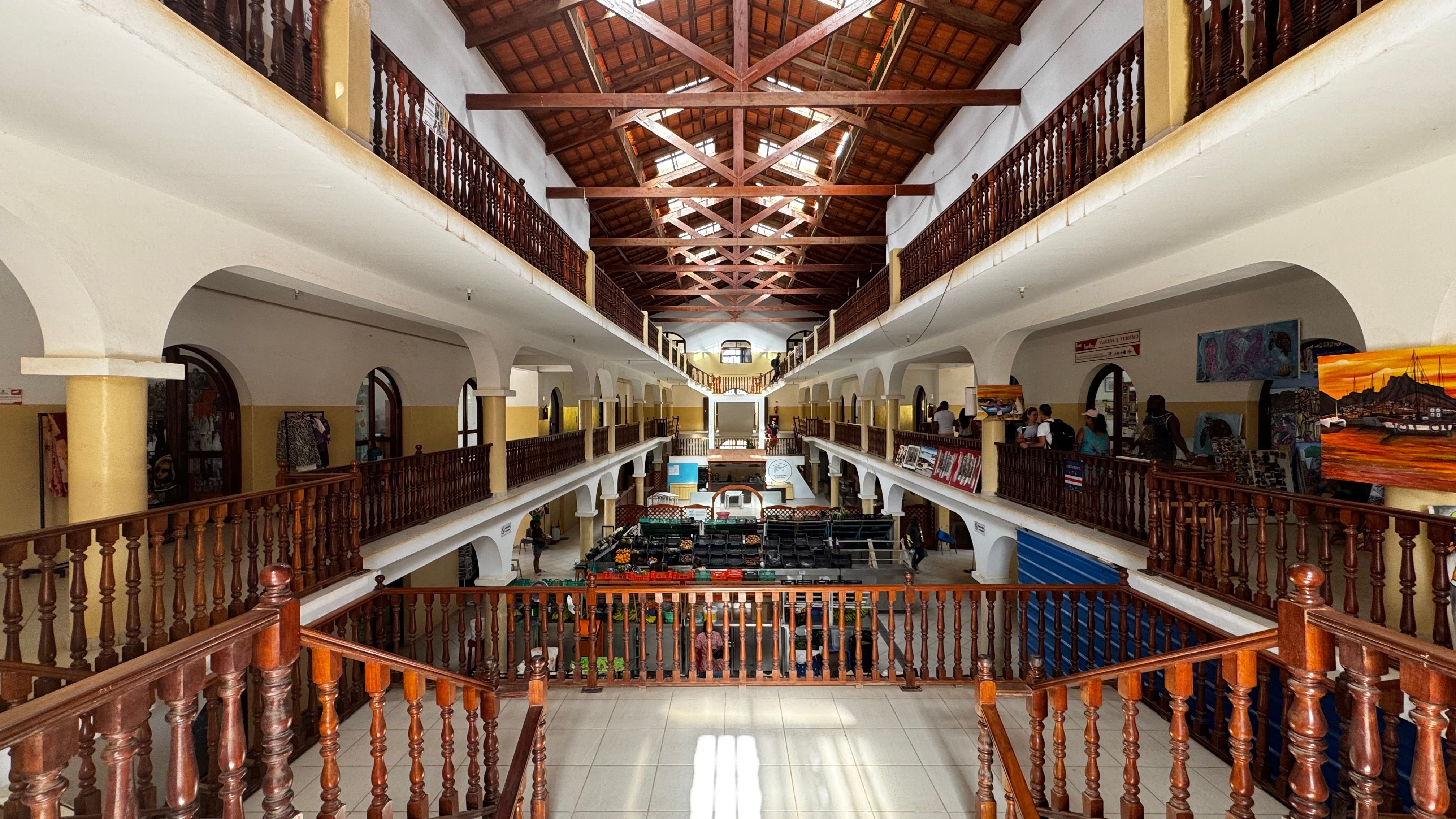 Elegant Interior of Historic Market Building · Free Stock Photo