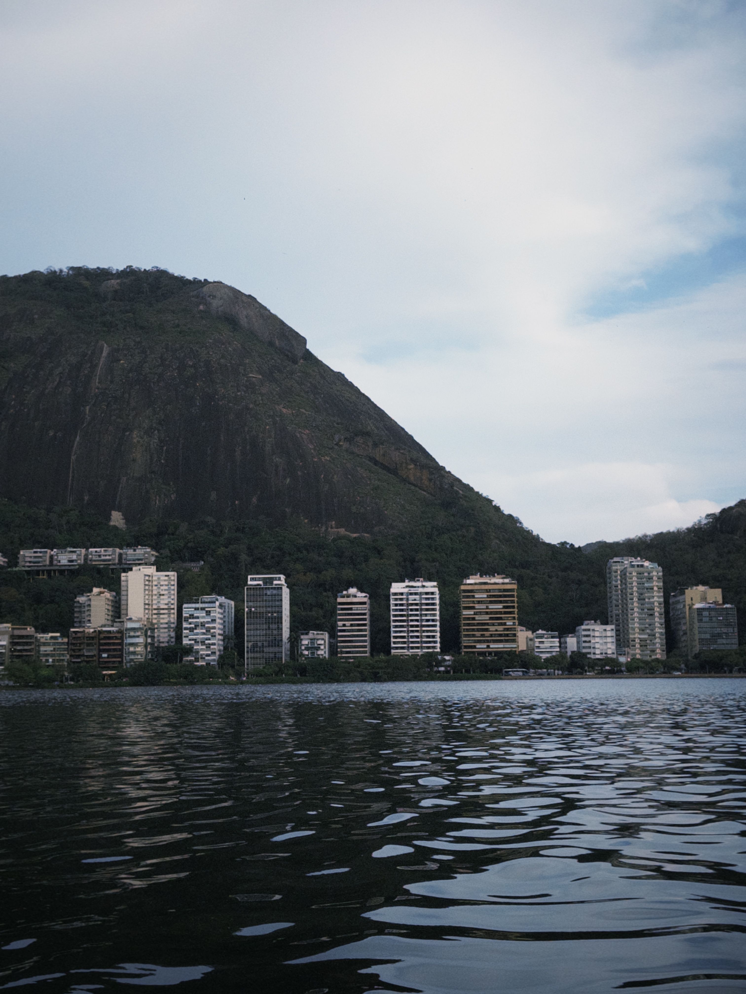 Rio de Janeiro Lagoon with Urban Skyline View · Free Stock Photo