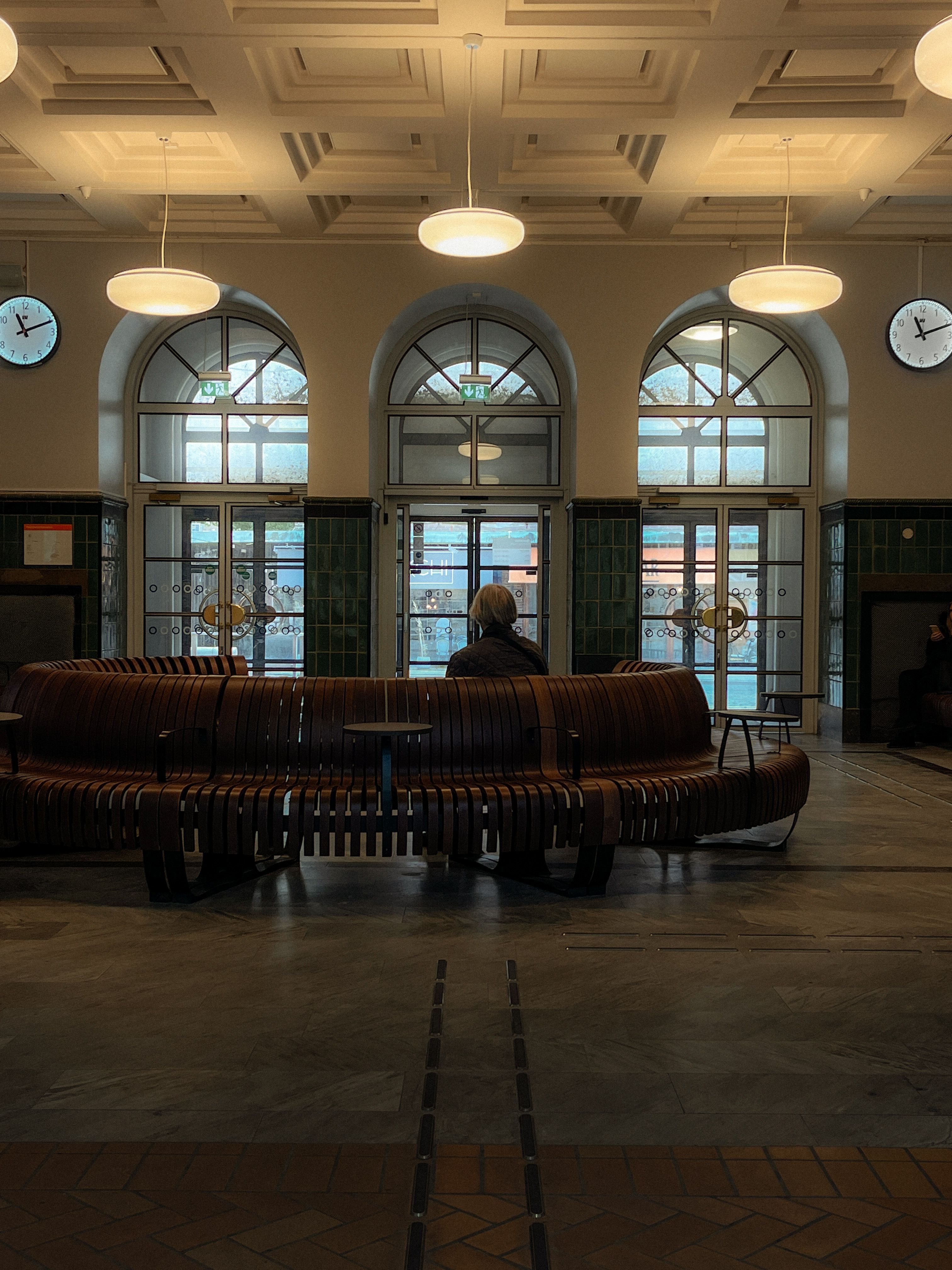 Cozy Interior View of Lund Train Station · Free Stock Photo