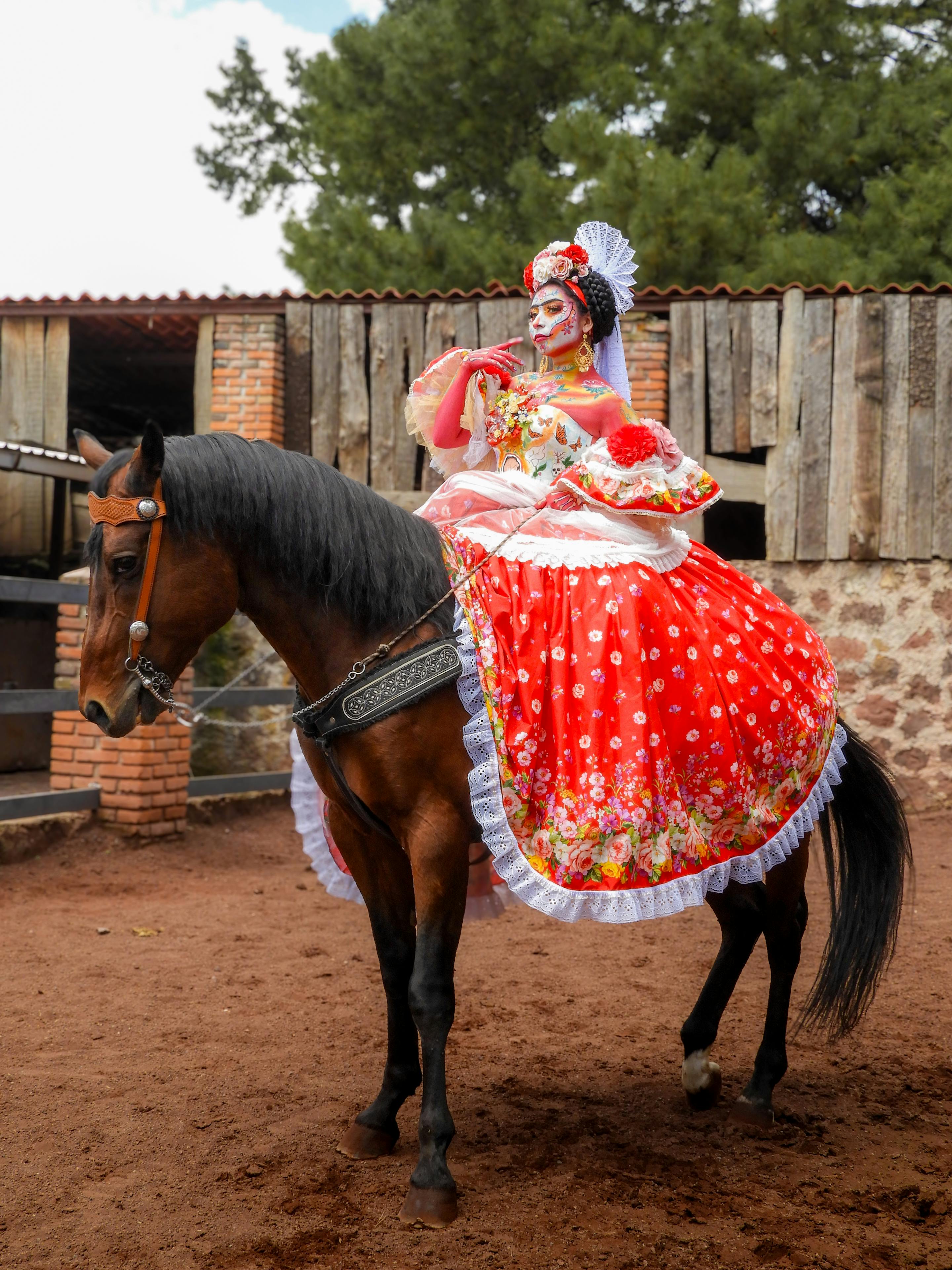 Catrina blanca · Free Stock Photo