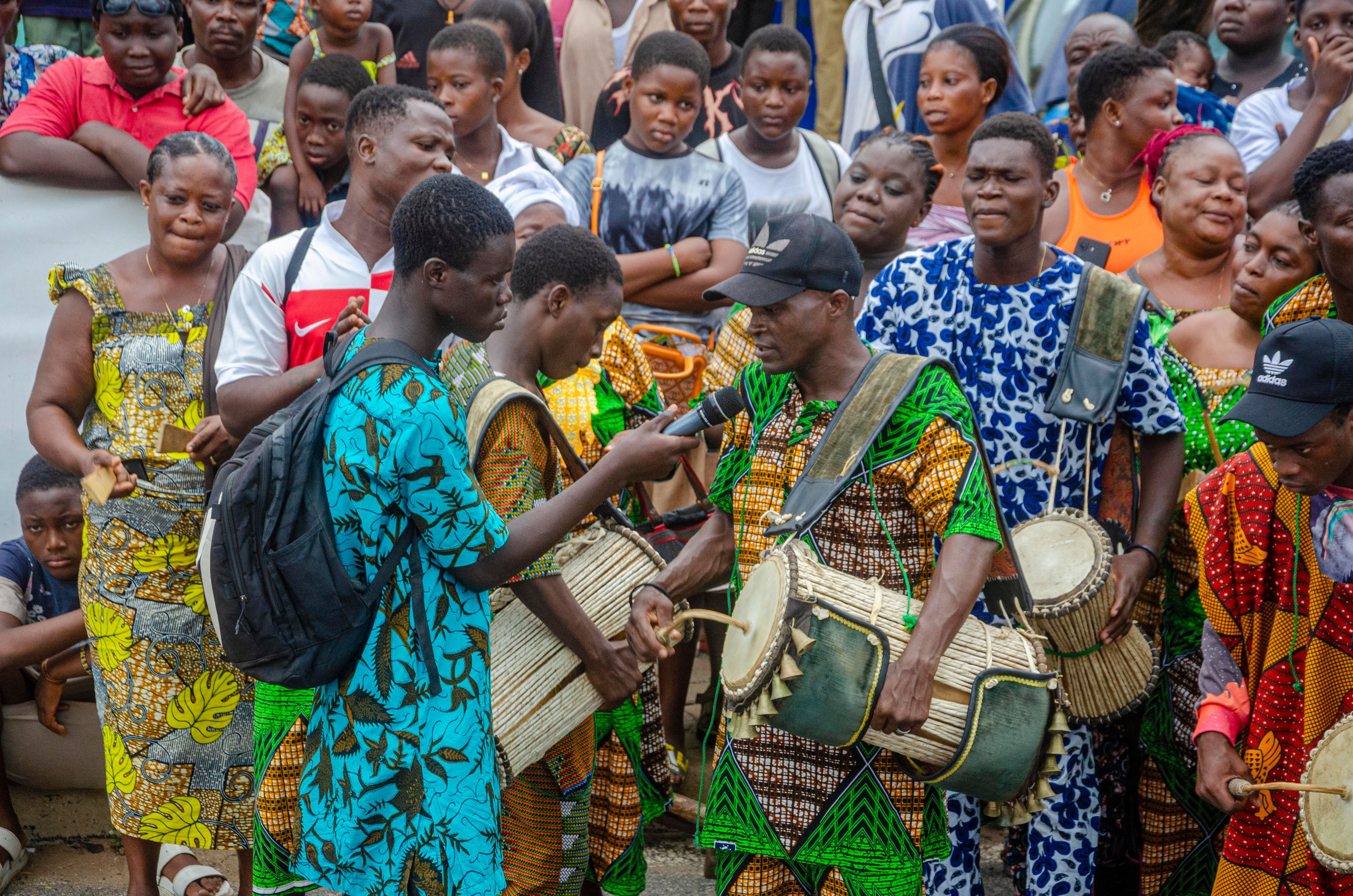 Colorful Traditional African Music Performance · Free Stock Photo