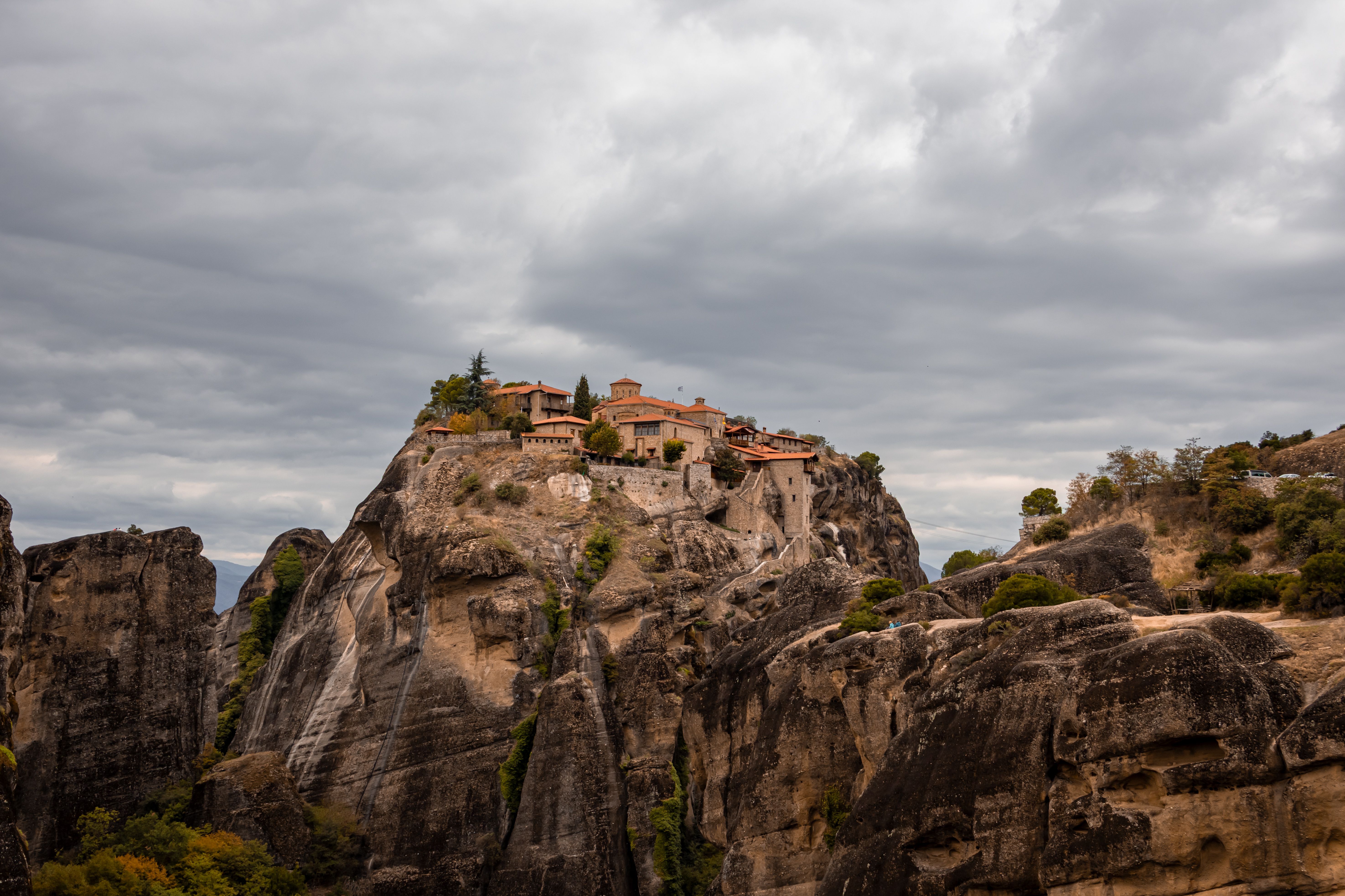 Stunning View of Meteora Monasteries in Greece · Free Stock Photo