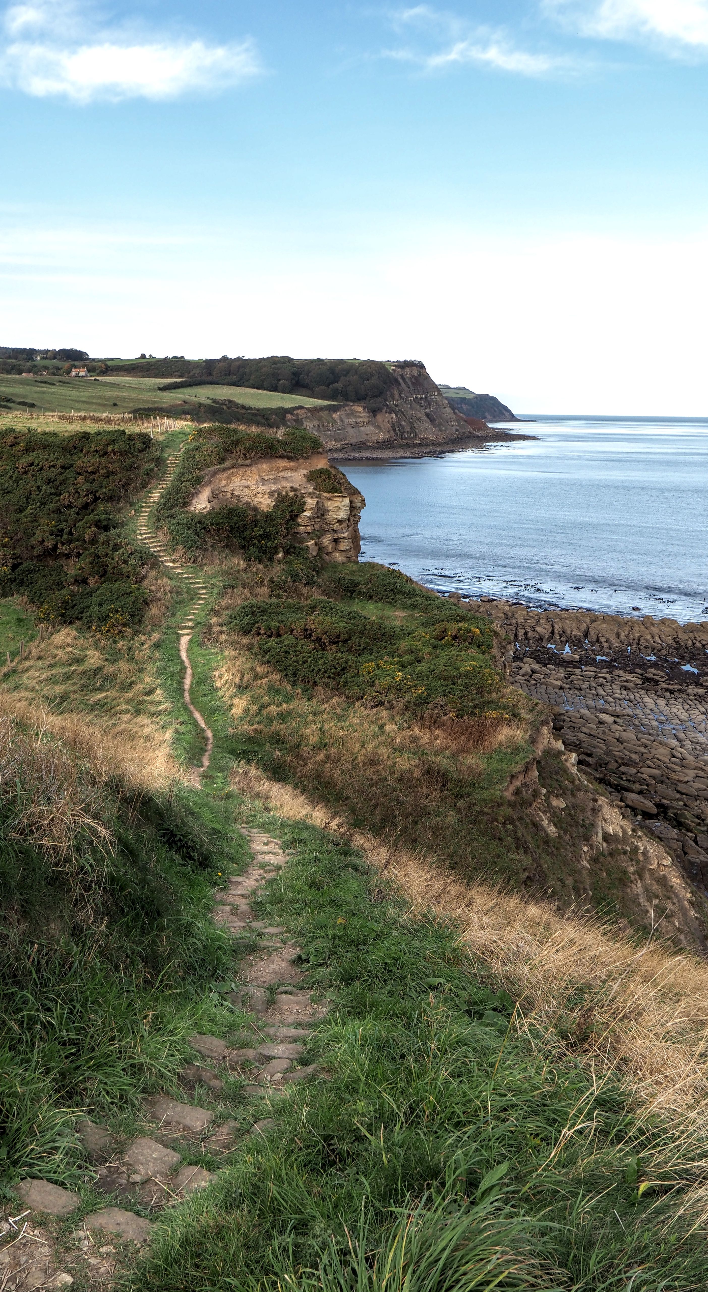 Stunning Coastal Path Along English Cliffs · Free Stock Photo
