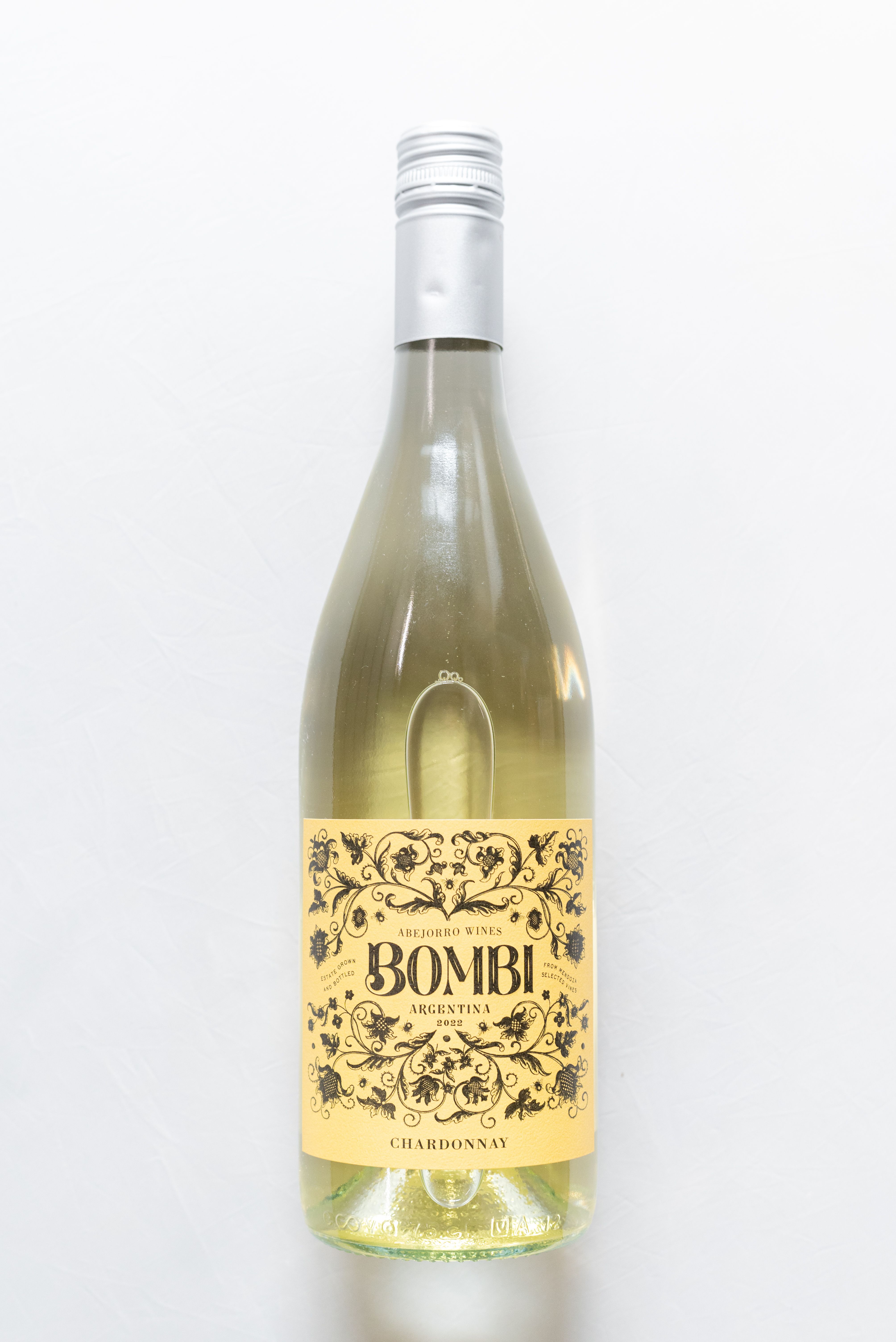 Elegant Chardonnay Wine Bottle from Argentina · Free Stock Photo