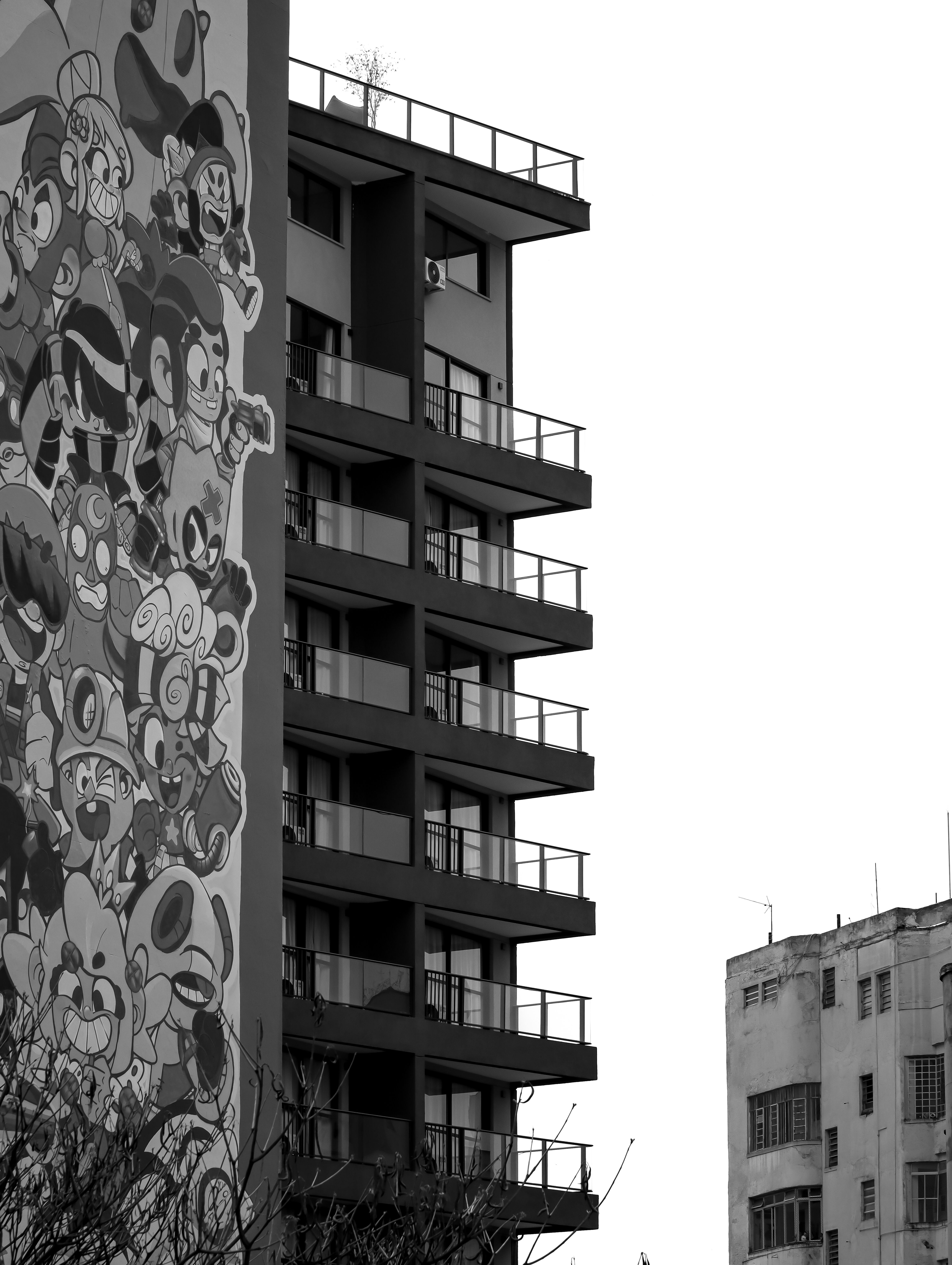 Cartoon Black And White Cityscape Photos, Download The BEST Free ...