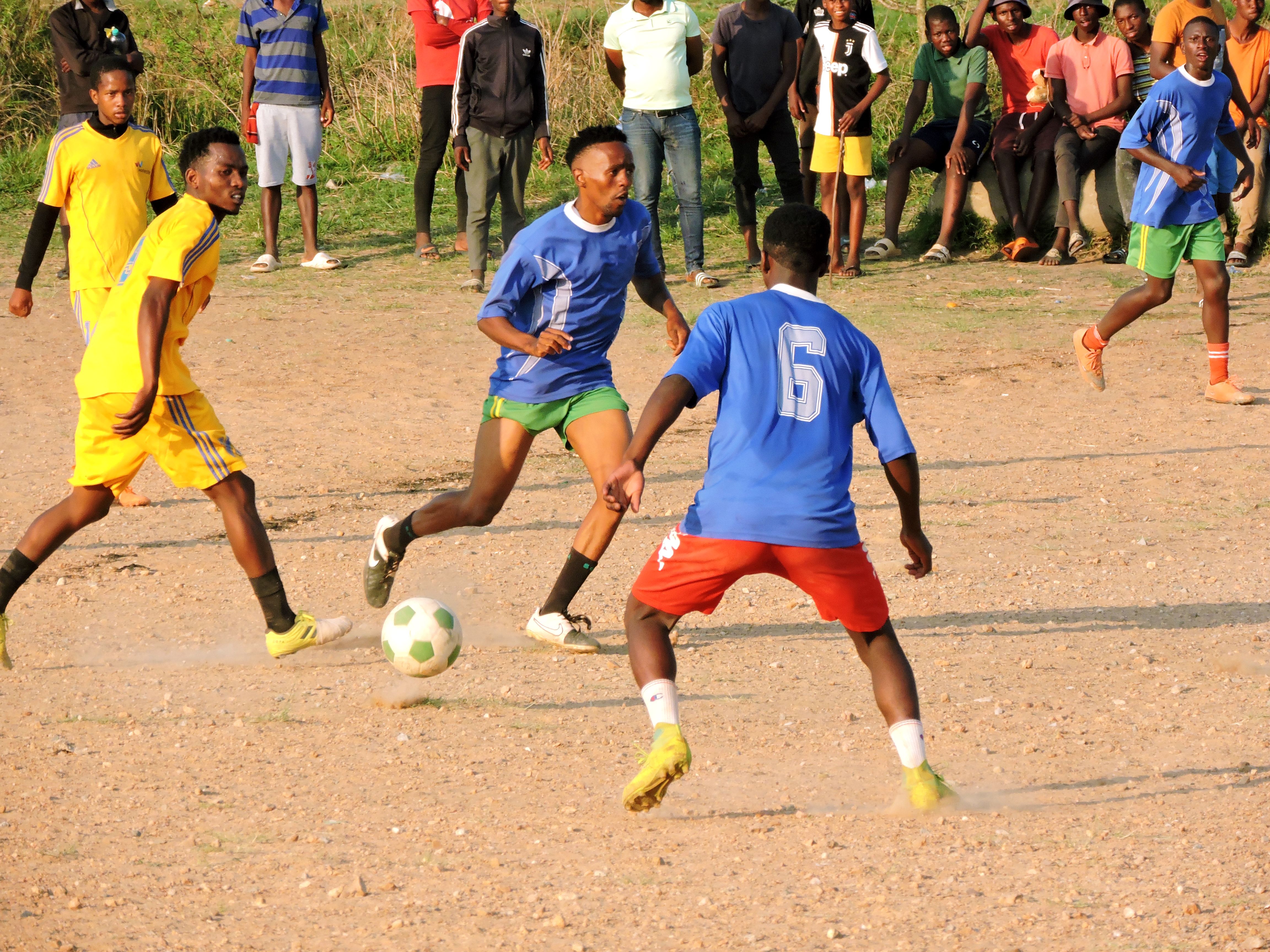 Eswatini Soccer Match in Lobamba · Free Stock Photo