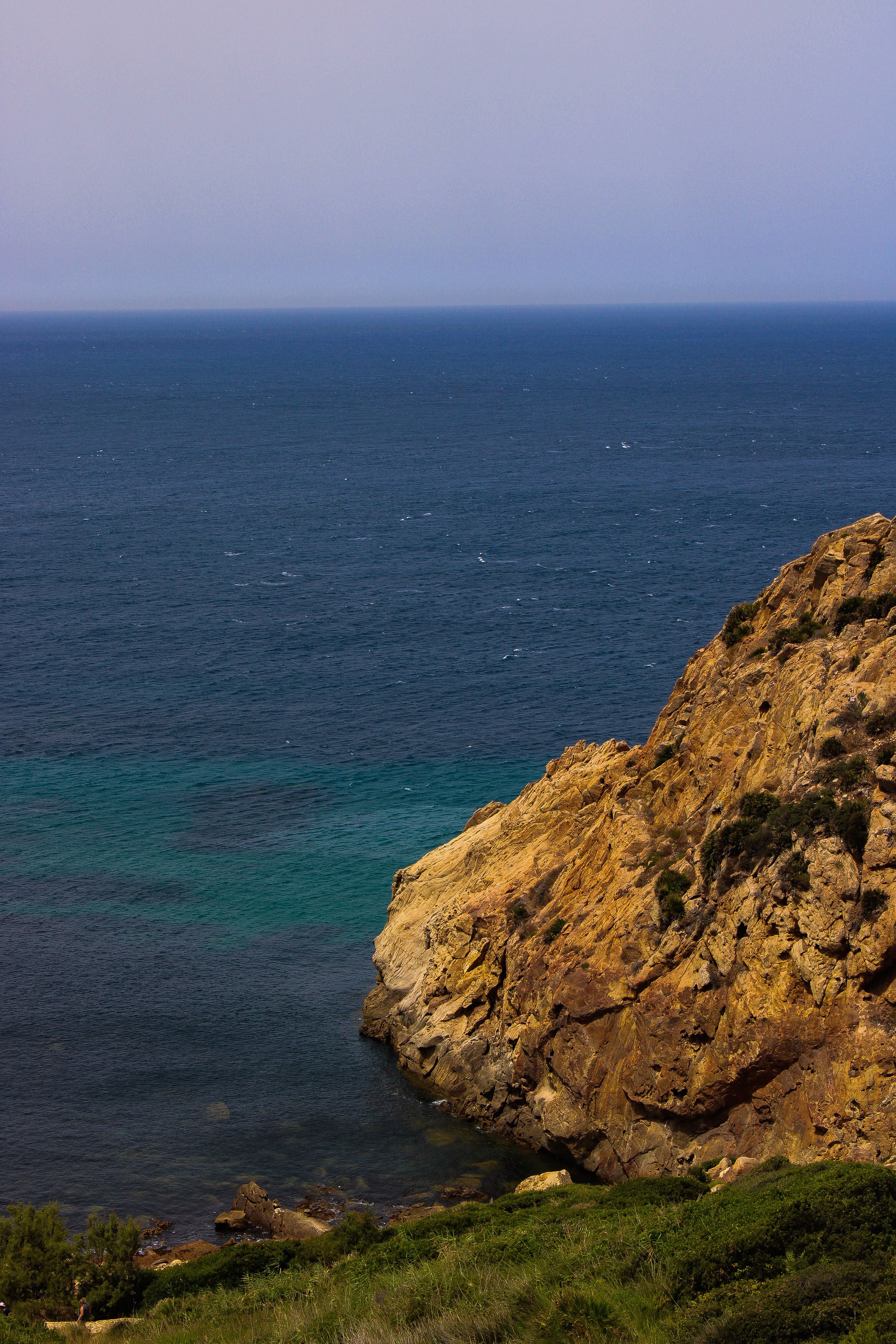 Scenic Moroccan Coastline with Rocky Cliffs · Free Stock Photo