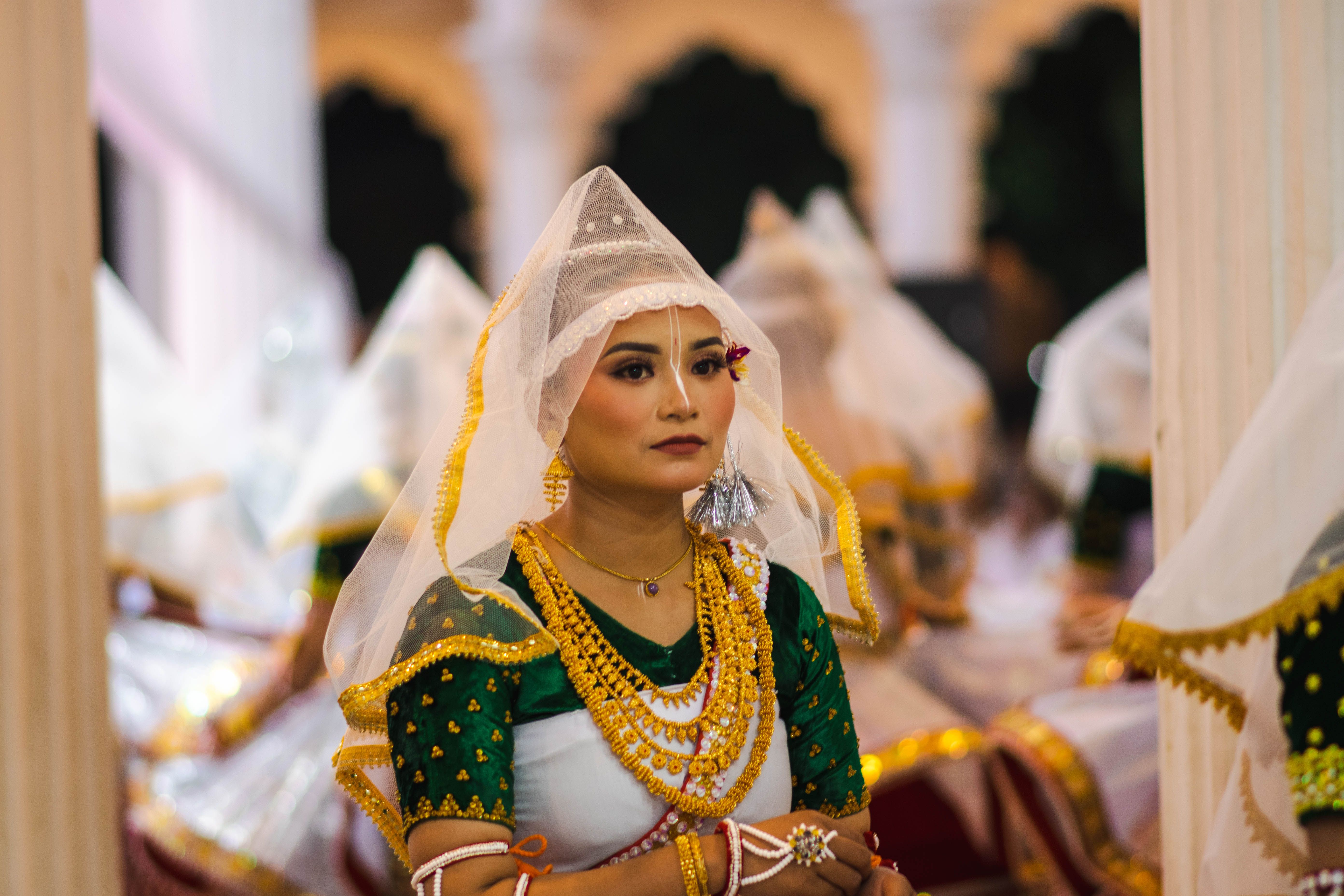 Traditional Meitei Dancer in Imphal, Manipur · Free Stock Photo