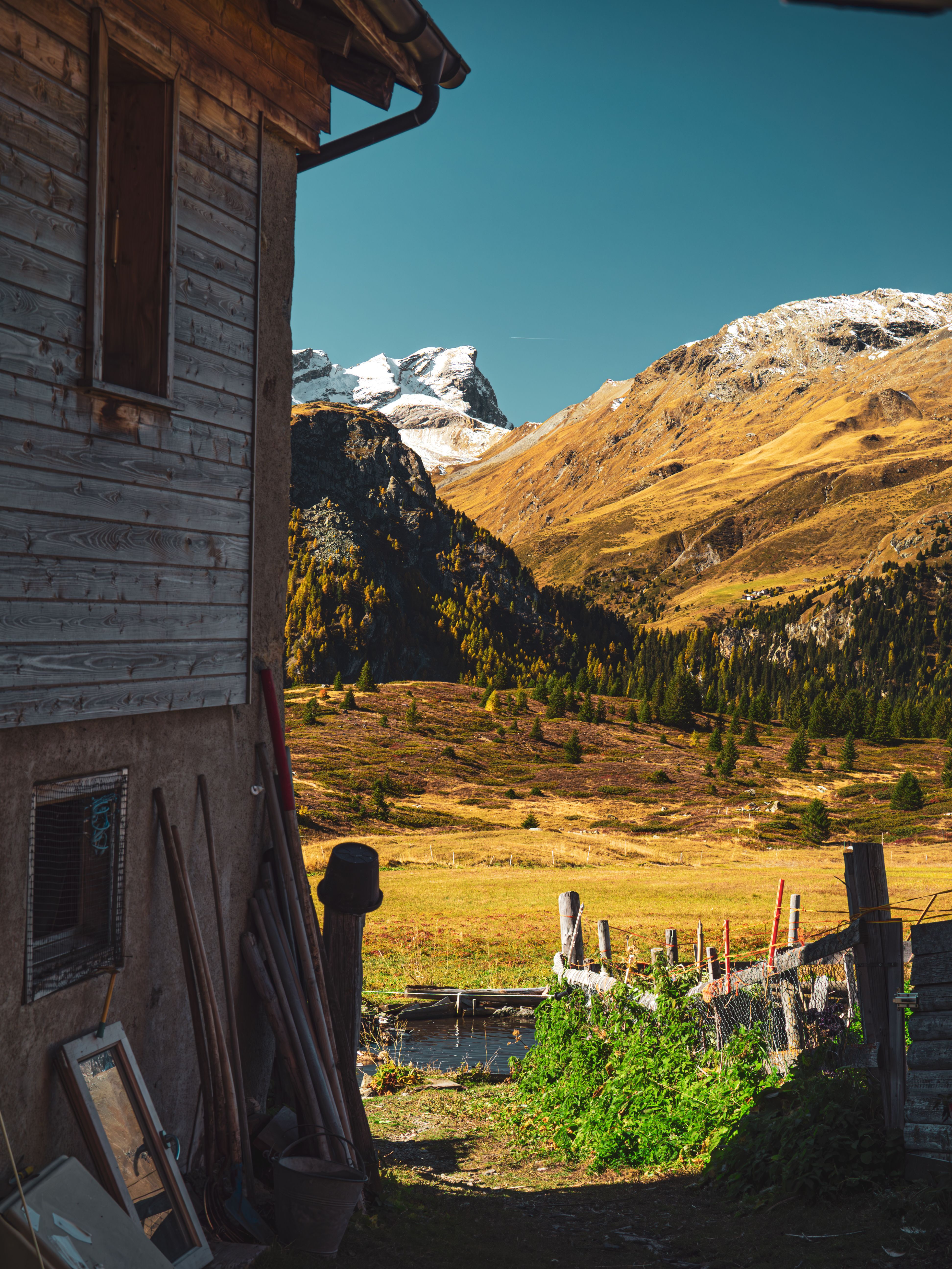 Rustic Mountain Escape in Surses, Switzerland · Free Stock Photo