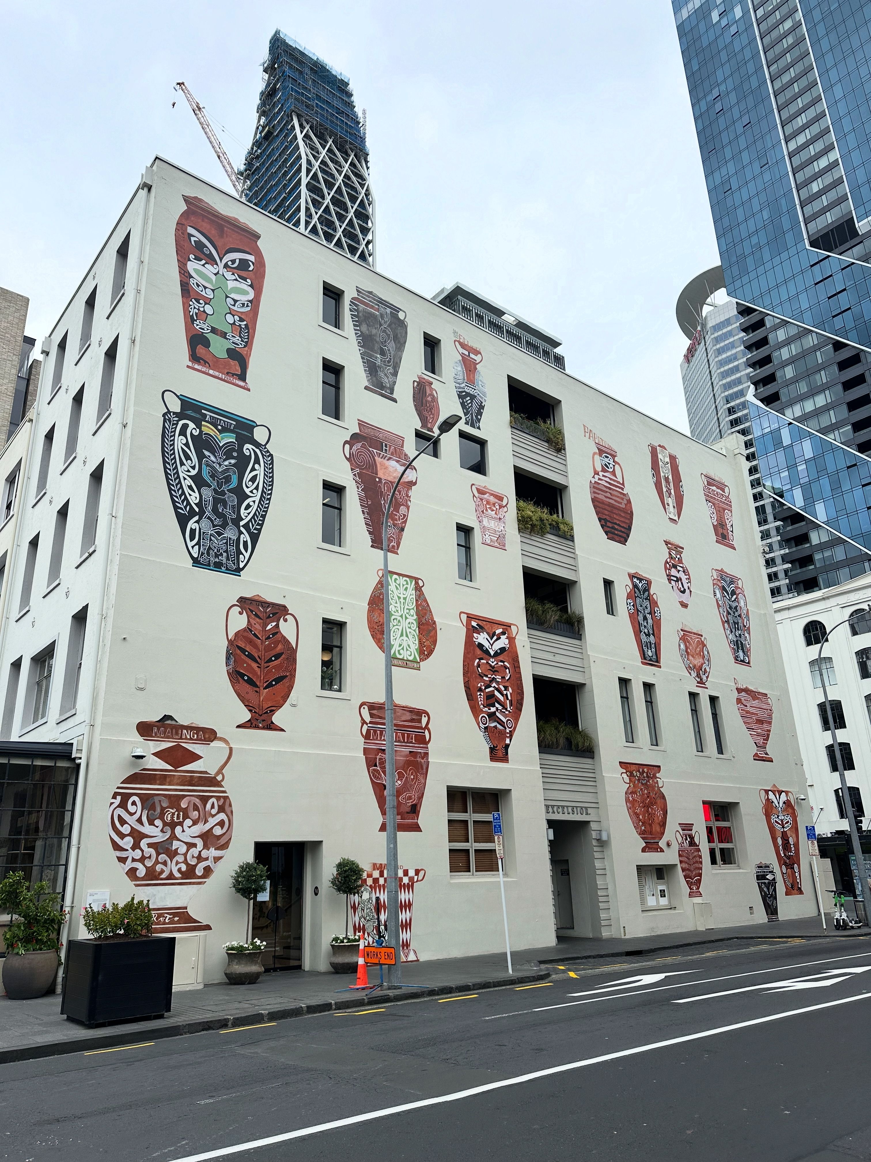 Auckland Street Art Featuring Maori-Inspired Murals · Free Stock Photo