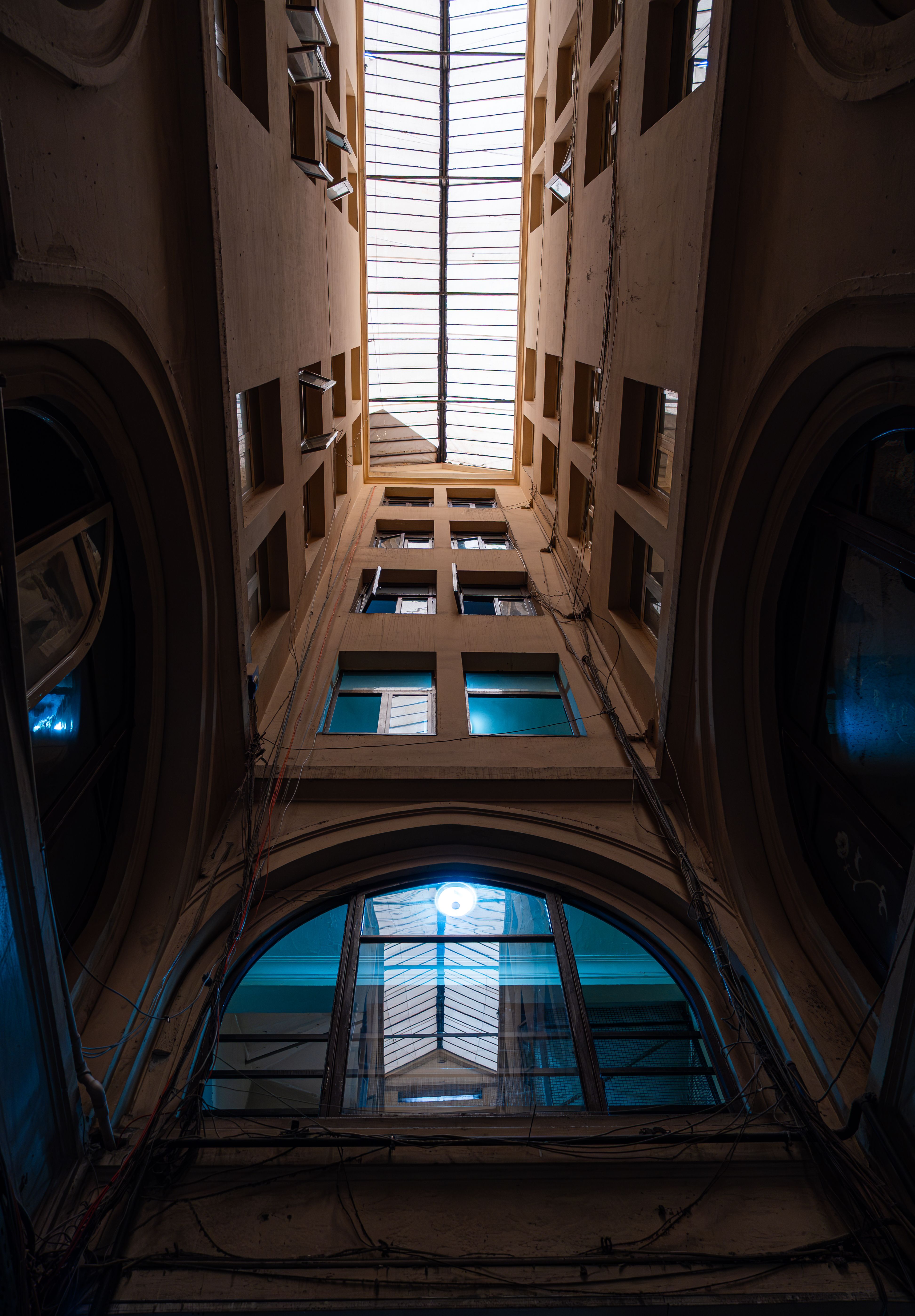 Architectural Atrium View in İstanbul · Free Stock Photo
