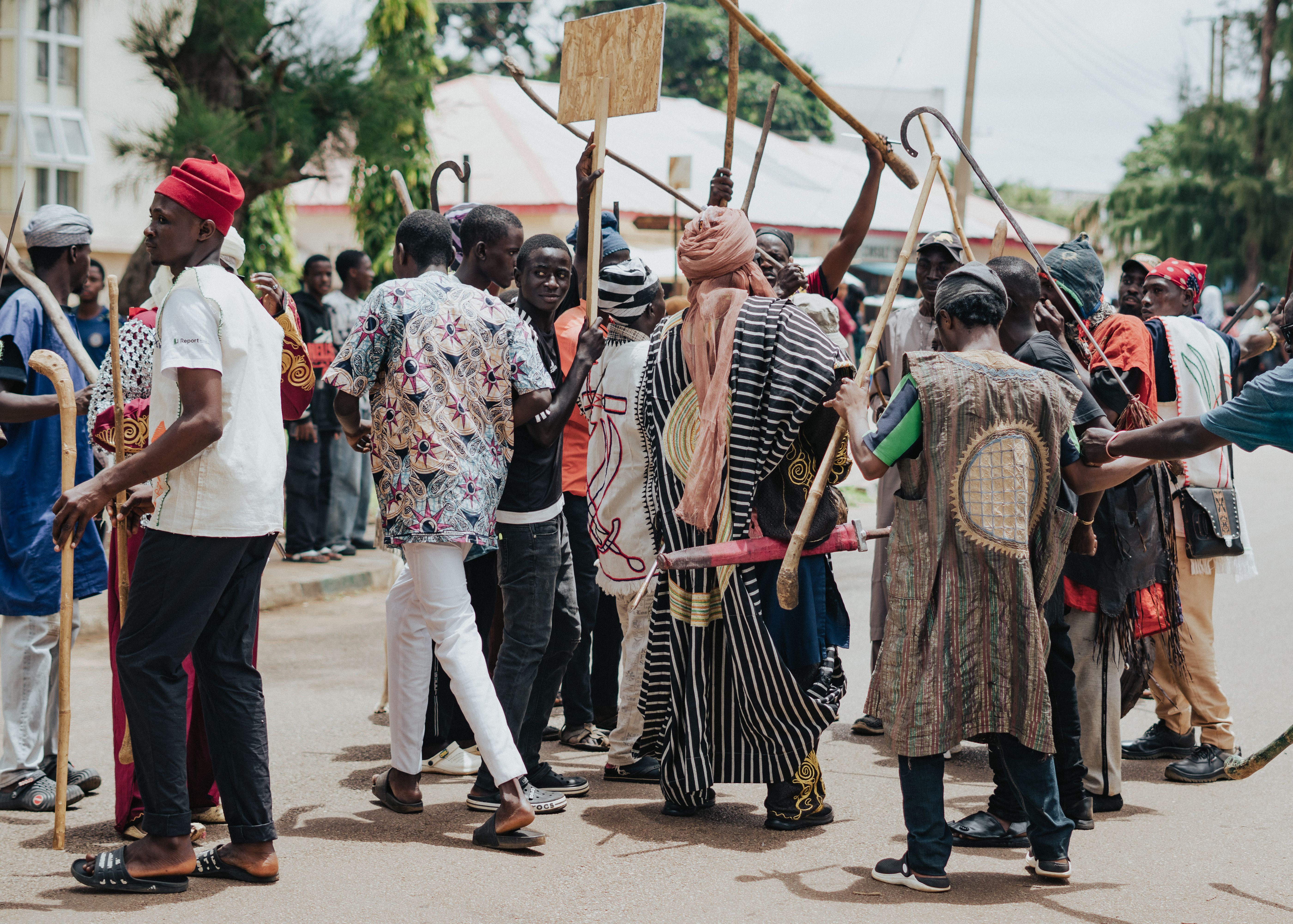 Traditional African Cultural Gathering Outdoors · Free Stock Photo