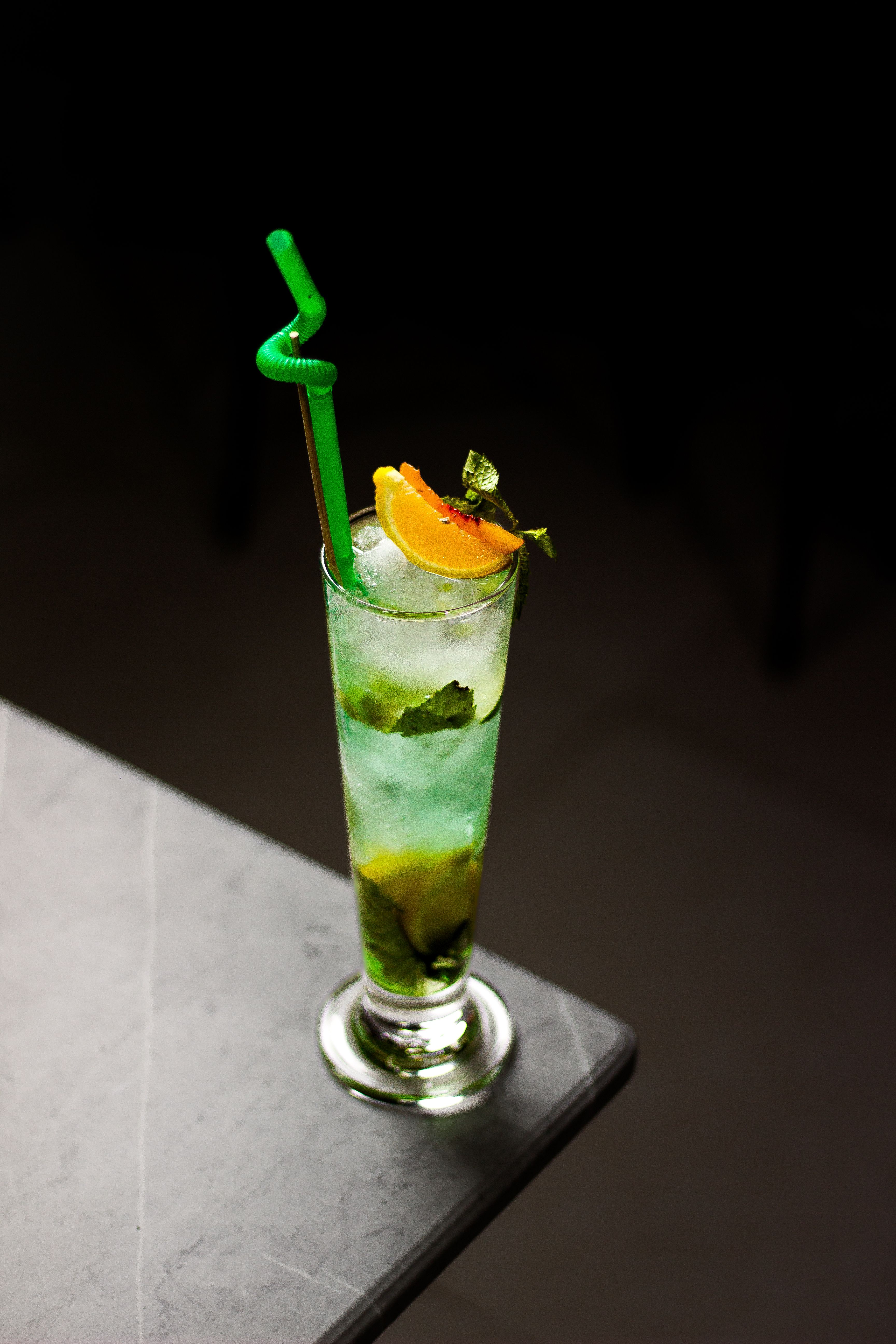 Elegant Mojito Cocktail in a Highball Glass · Free Stock Photo