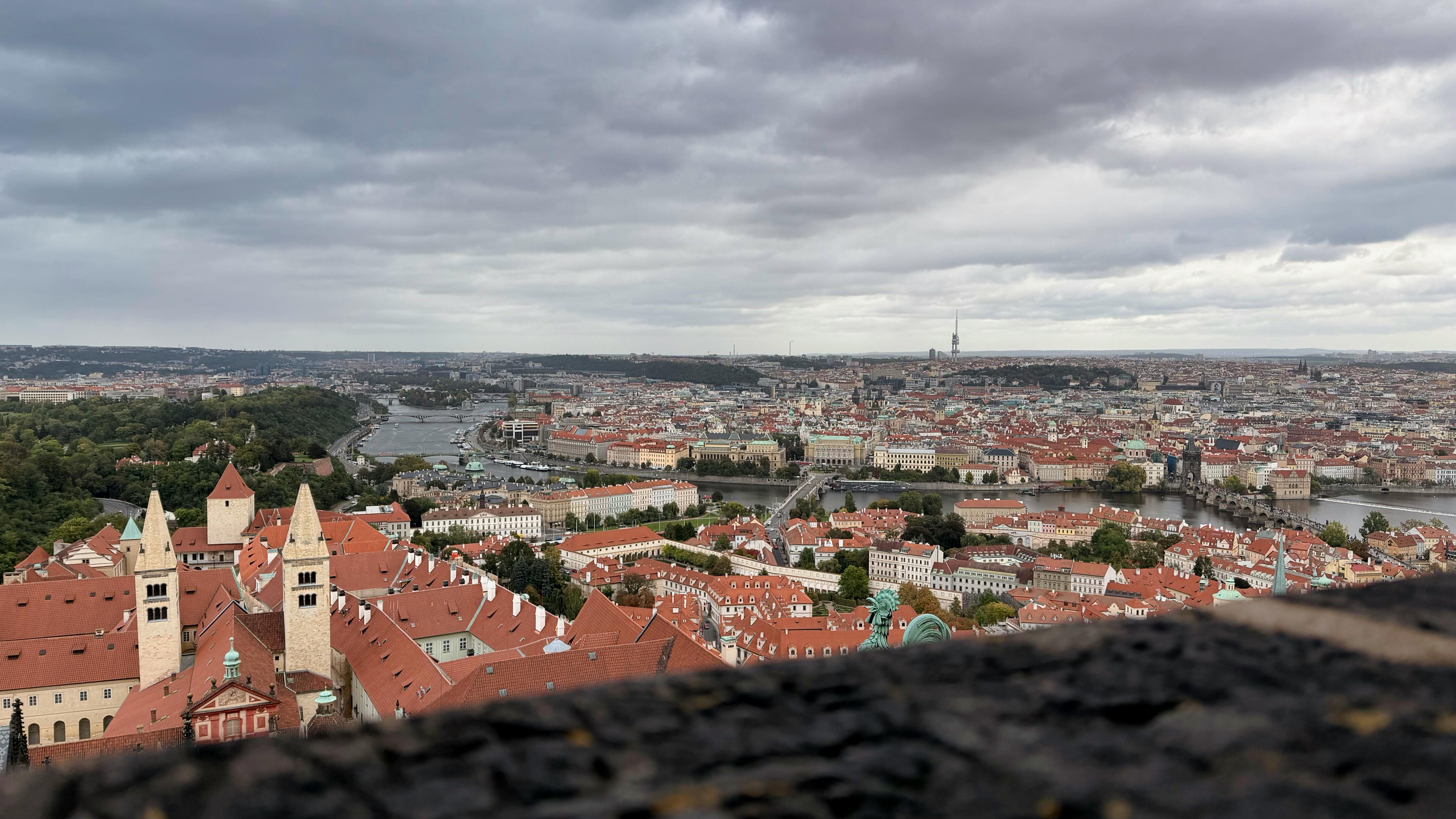 Vista Panorámica Del Centro Histórico De Praga · Foto de stock gratuita