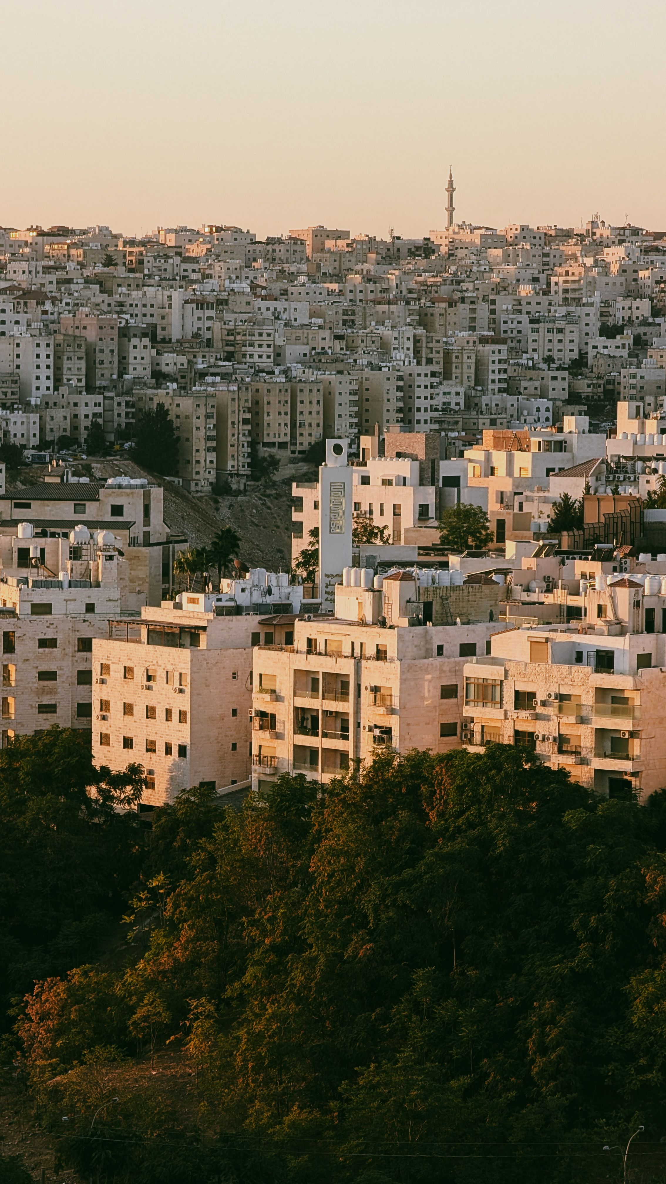 Beautiful Middle East Living Building With Sunset View Photos, Download ...
