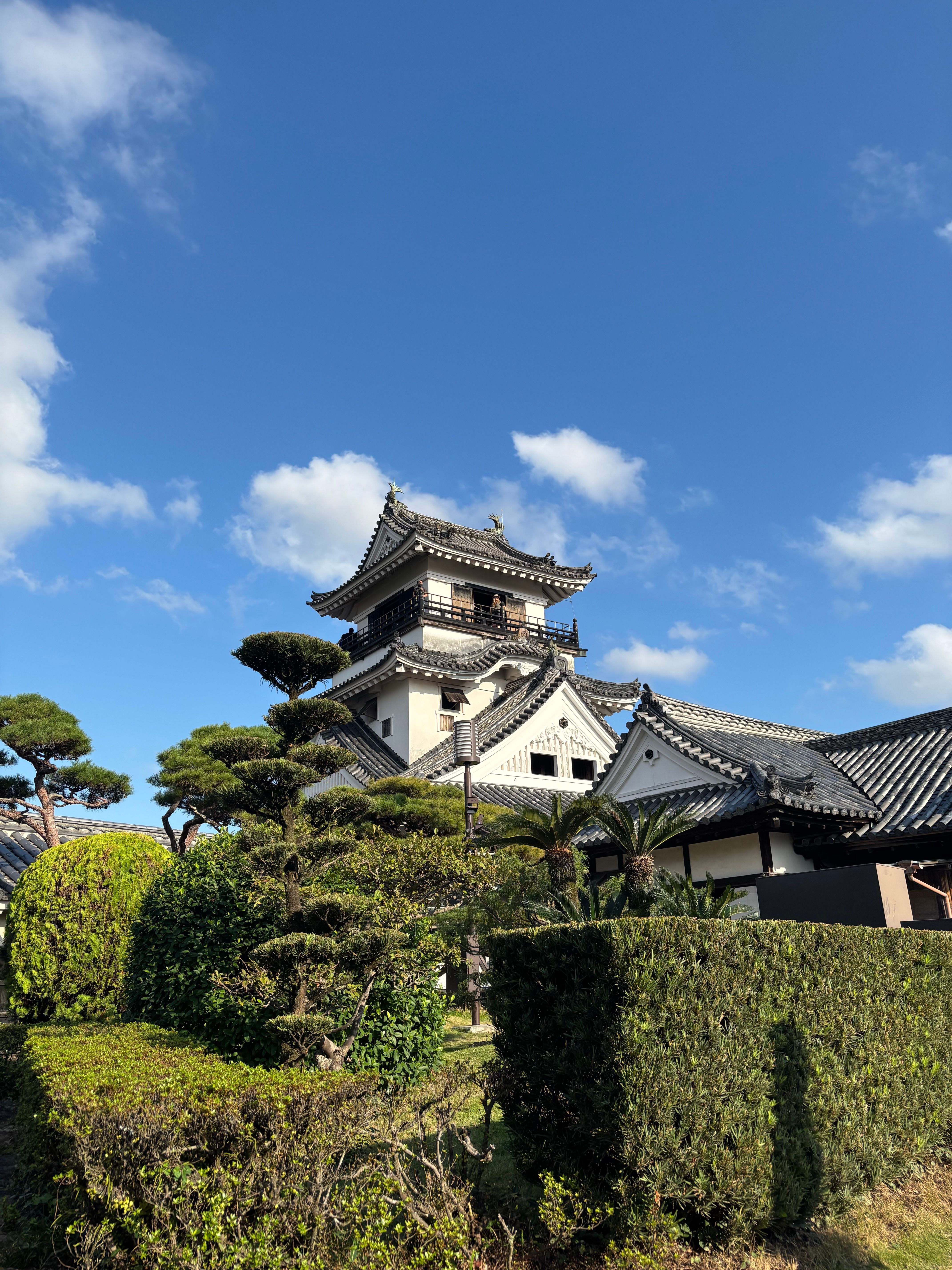 Kochi Castle Against a Clear Blue Sky in Japan · Free Stock Photo