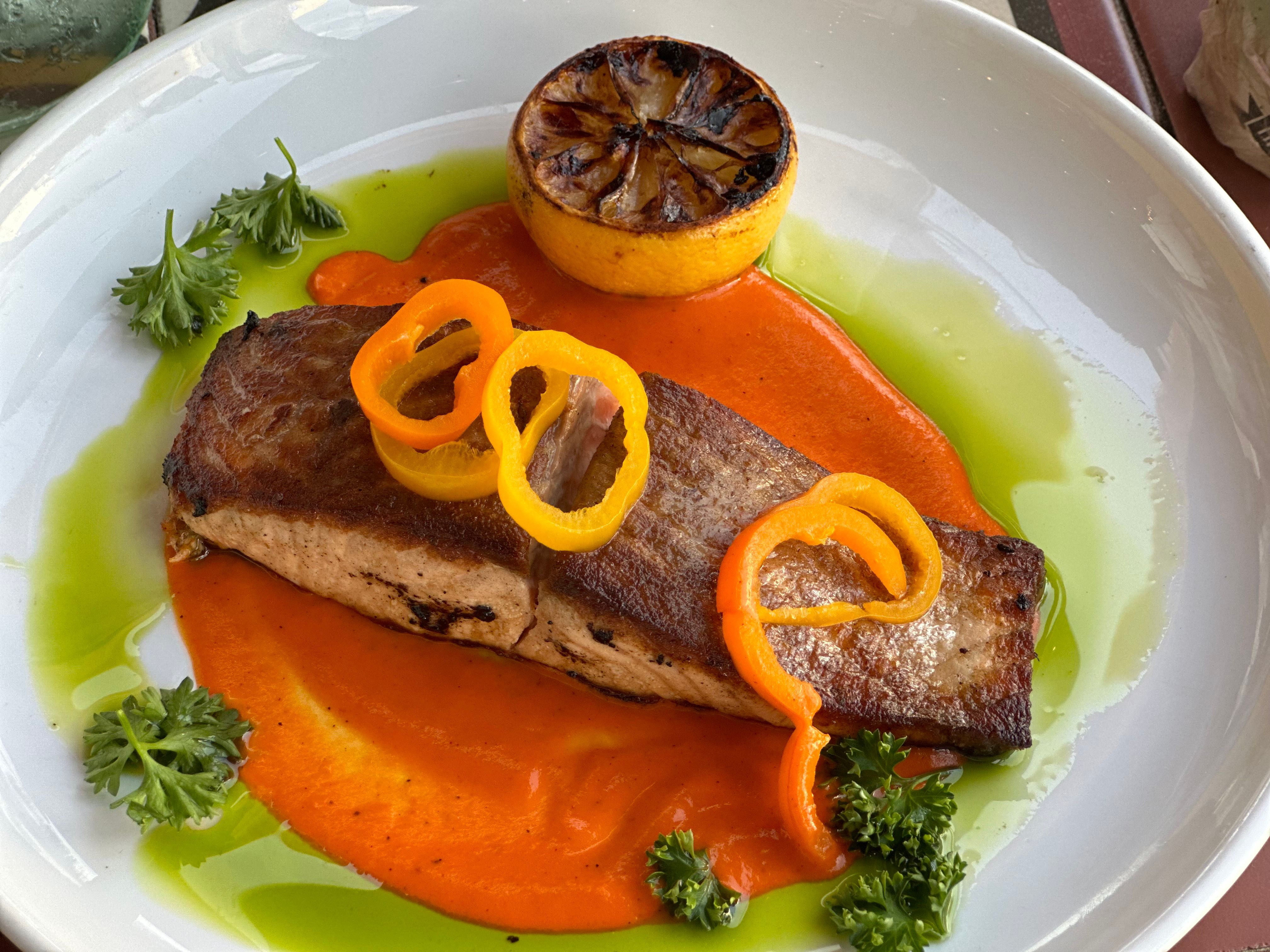 Charred Orange Wheel Garnish Photos, Download The BEST Free Charred ...