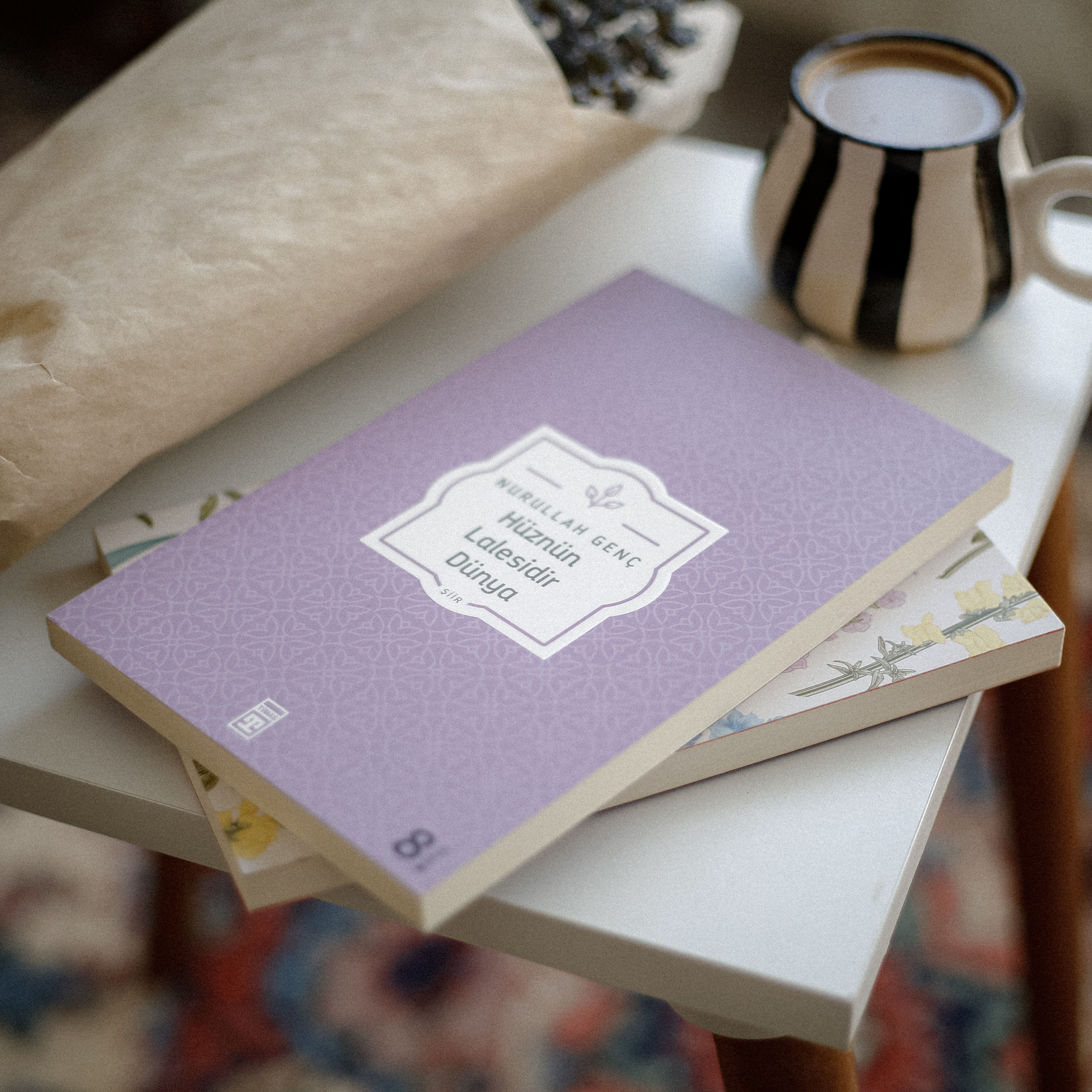 Cozy Reading Corner with Coffee and Books · Free Stock Photo