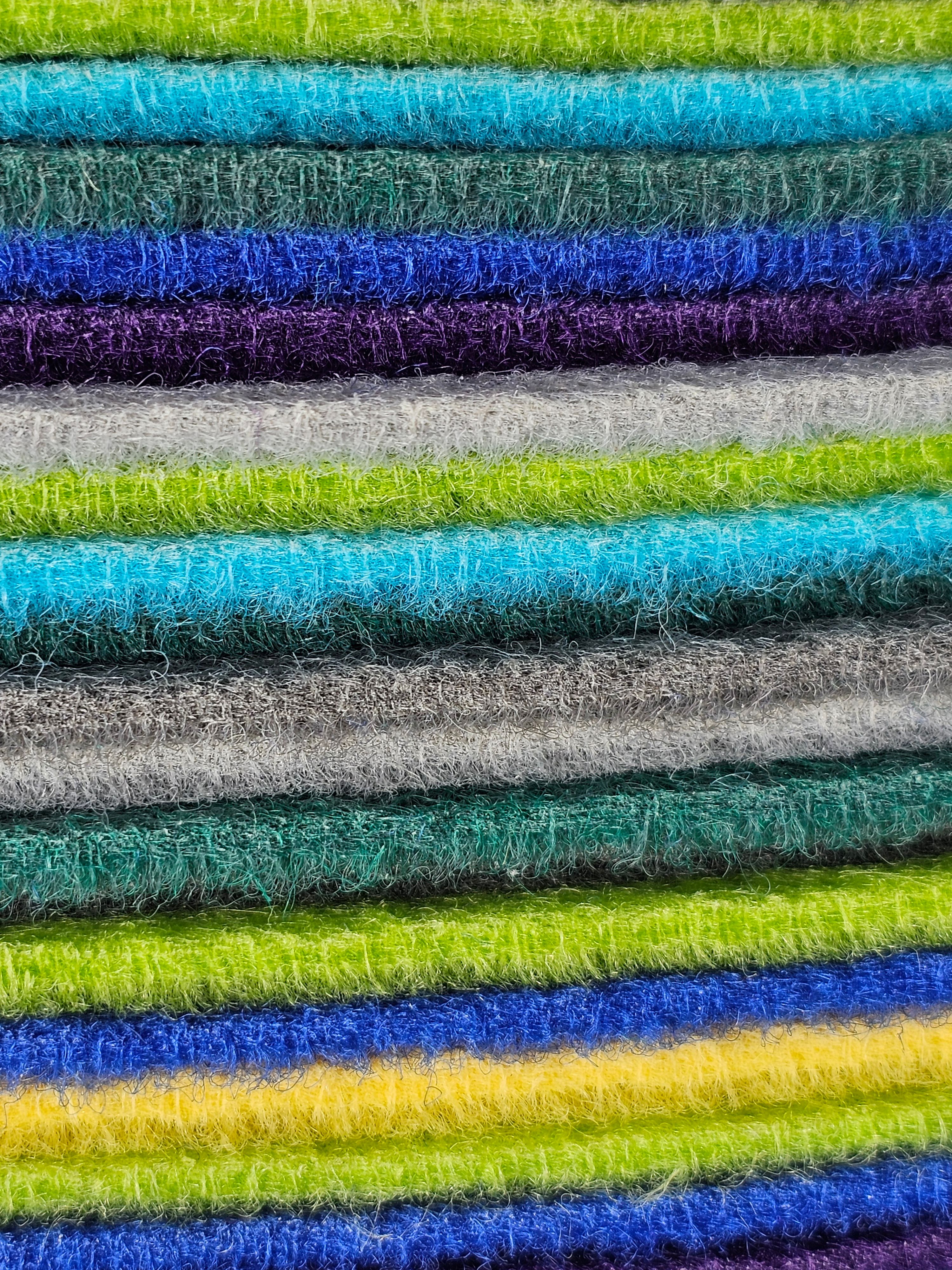 Colorful Stacked Fabric Layers with Soft Texture · Free Stock Photo