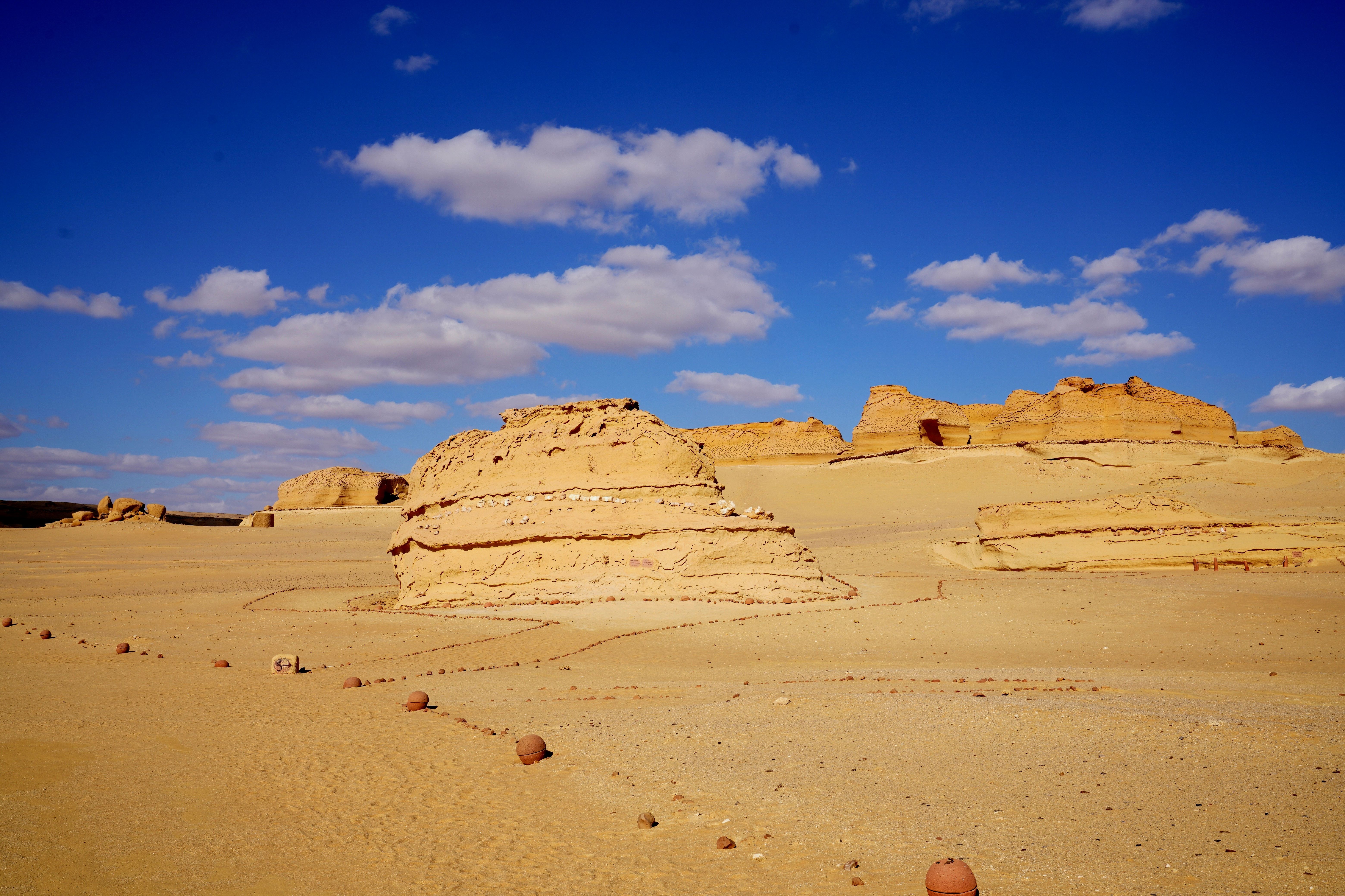 Scenic Desert Landscape in Egypt · Free Stock Photo