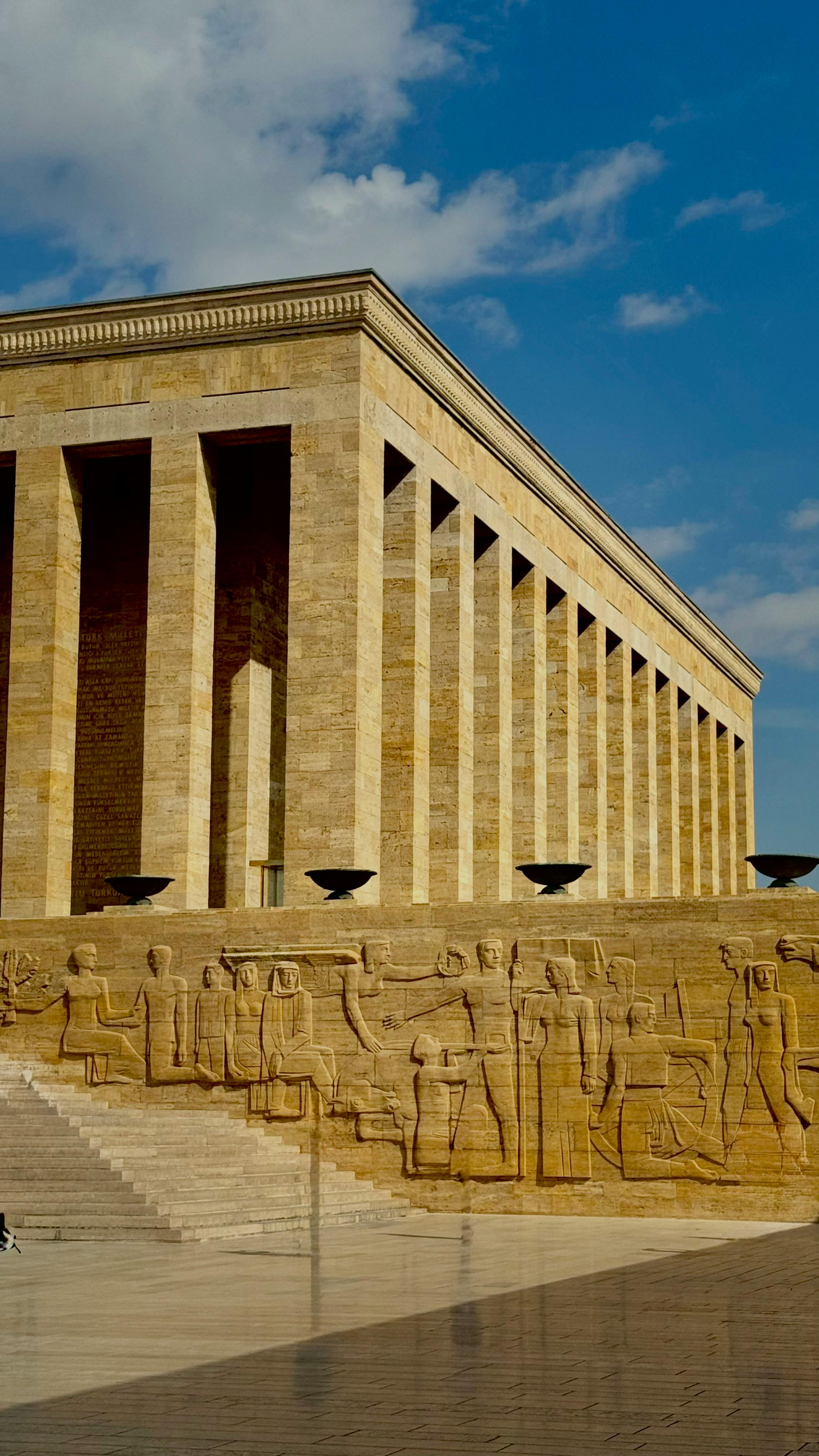 Majestic Anıtkabir in Ankara on a Sunny Day · Free Stock Photo