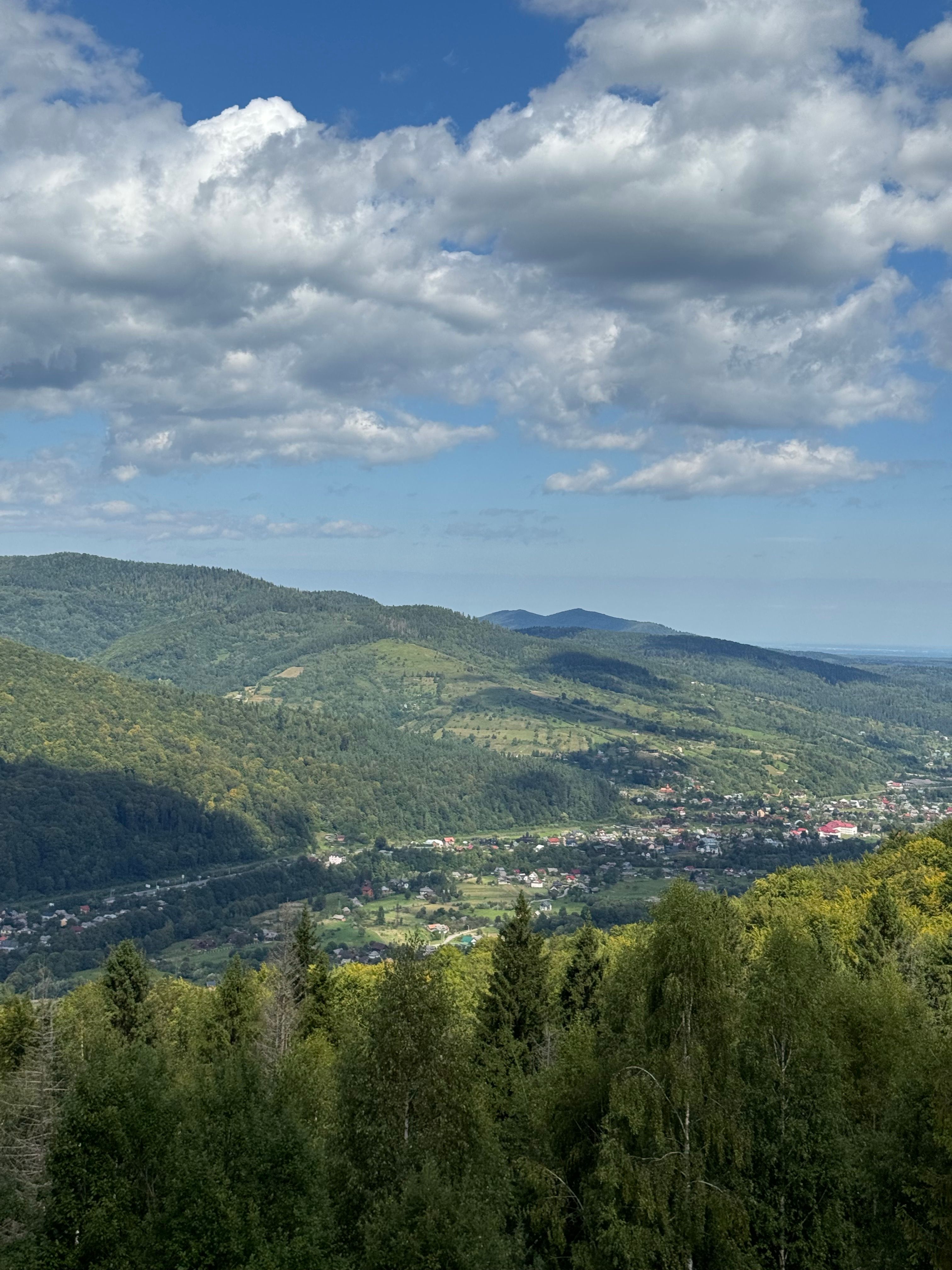 Scenic View of Yaremche Mountains in Summer · Free Stock Photo