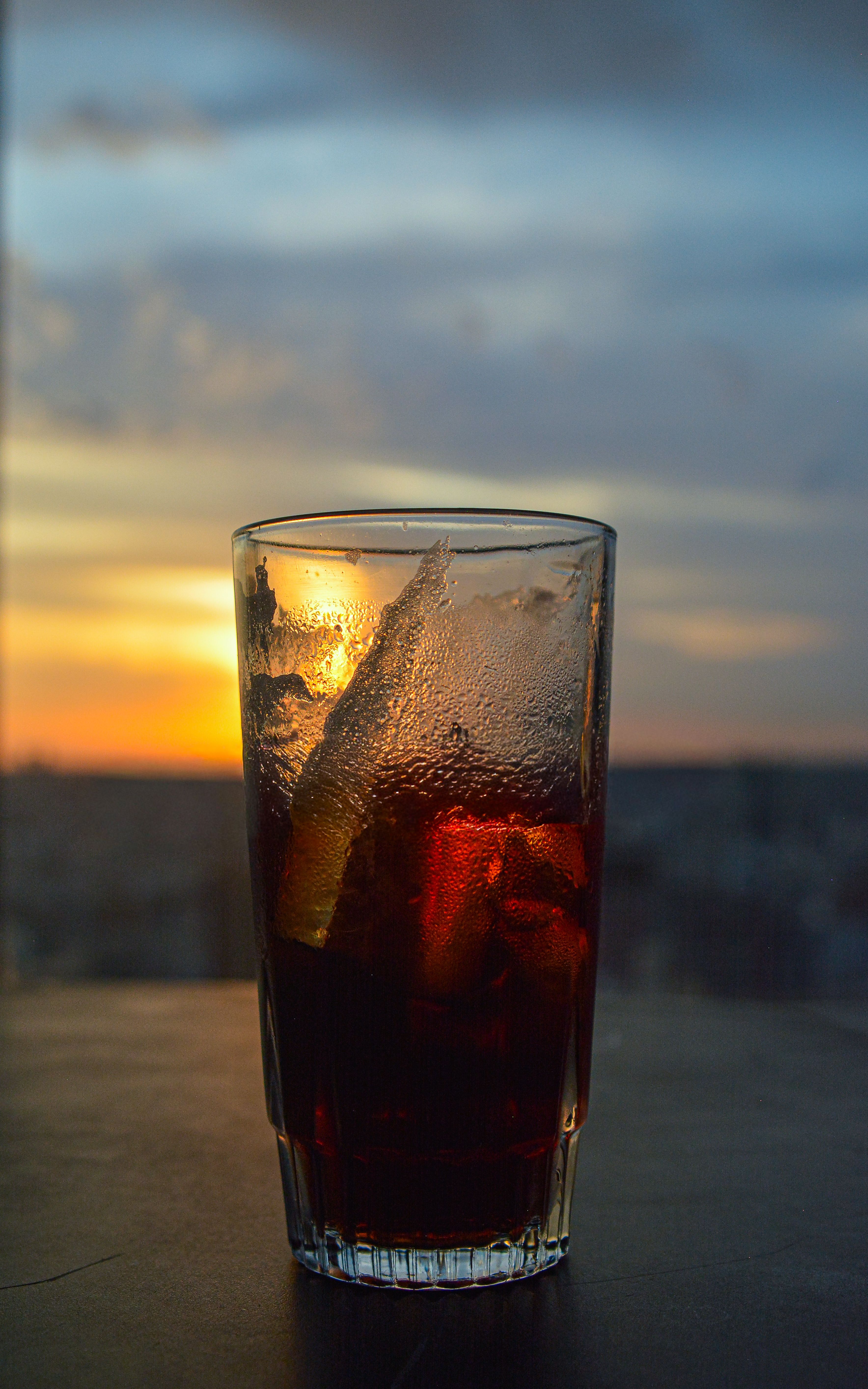 Refreshing Iced Tea at Sunset in Buenos Aires · Free Stock Photo