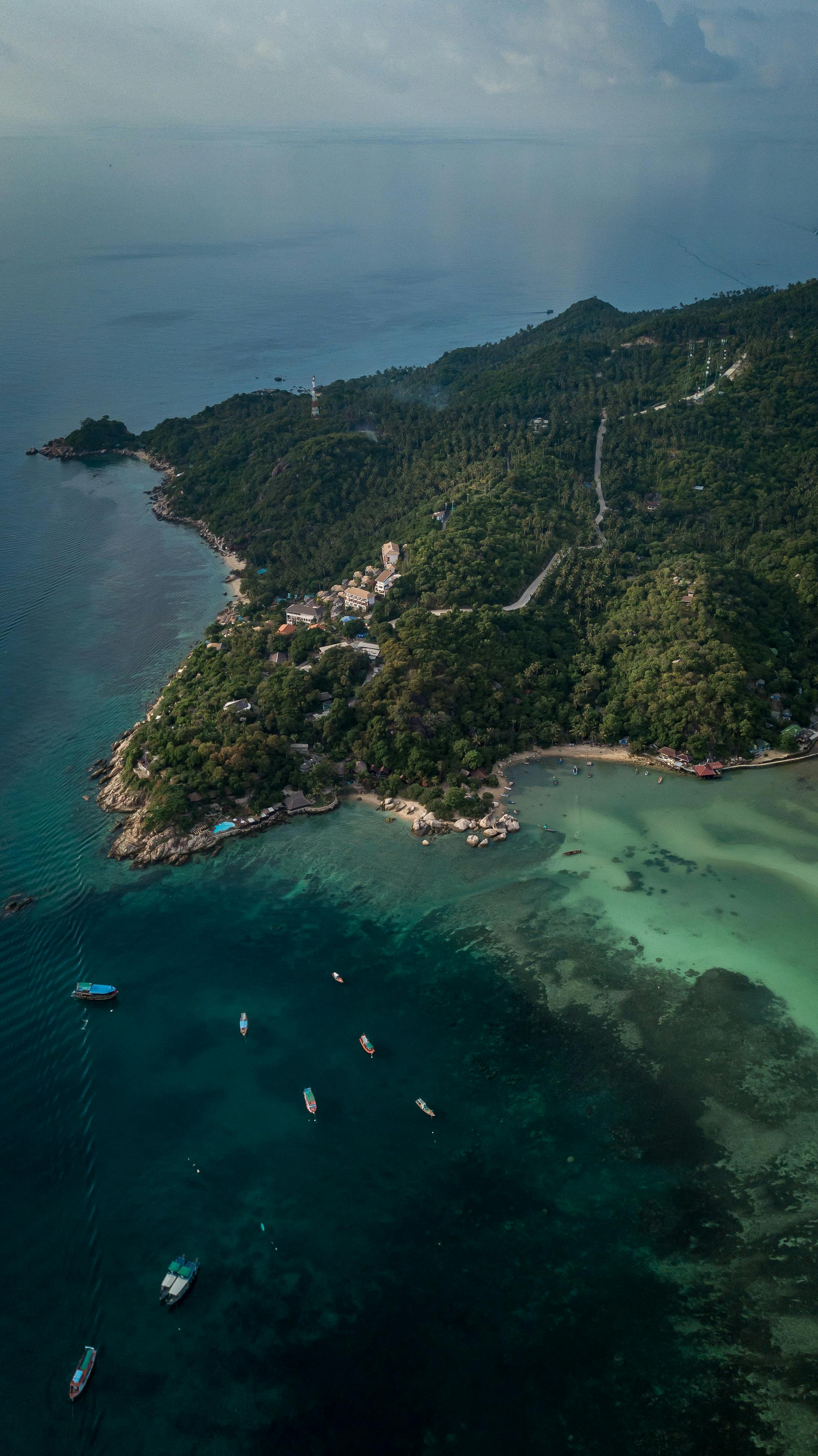 Aerial Shot Of Island · Free Stock Photo