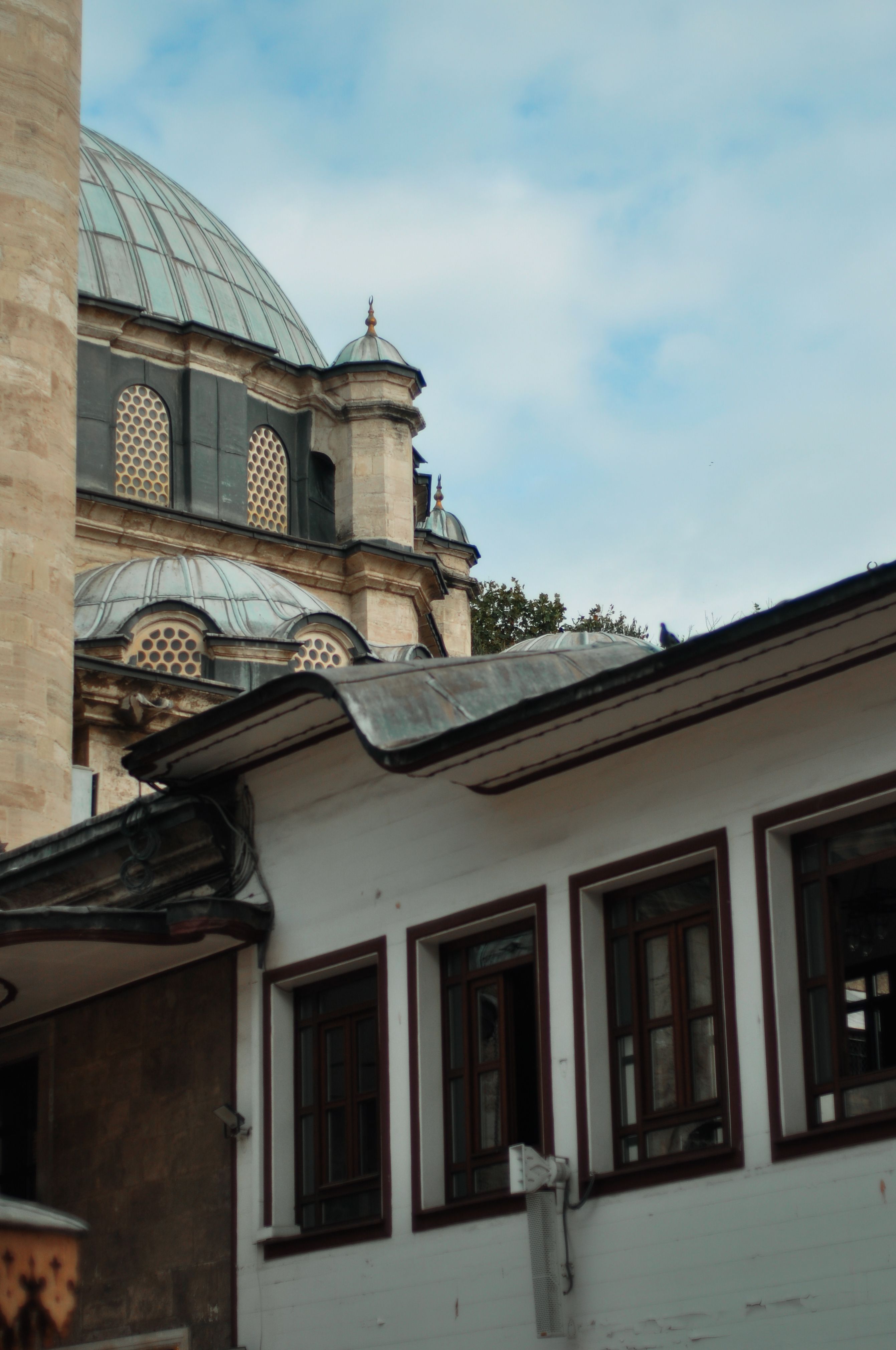 Ottoman-Style Architecture with Mosque Dome · Free Stock Photo