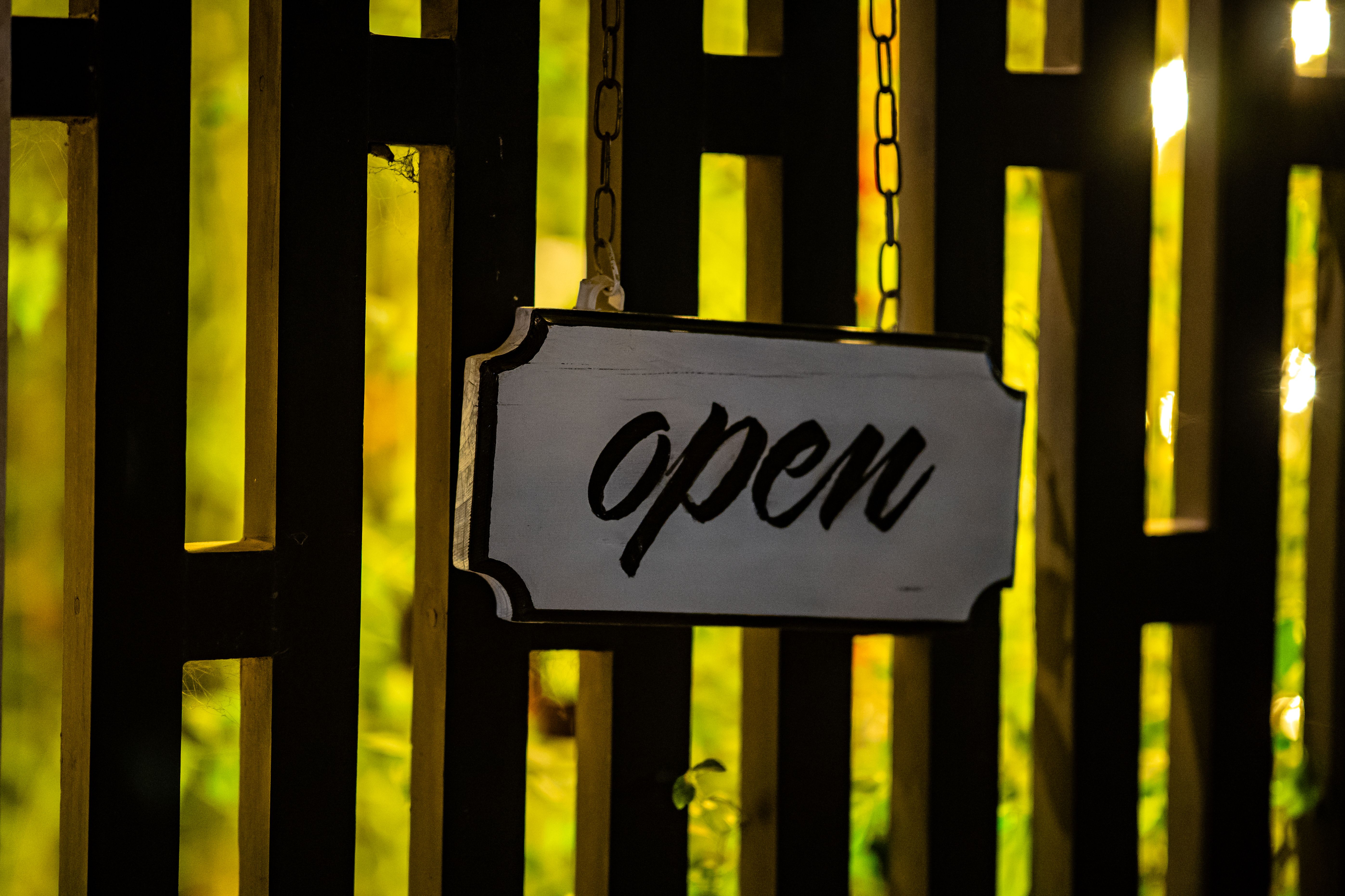 Close Up Shot of a Text Signage · Free Stock Photo