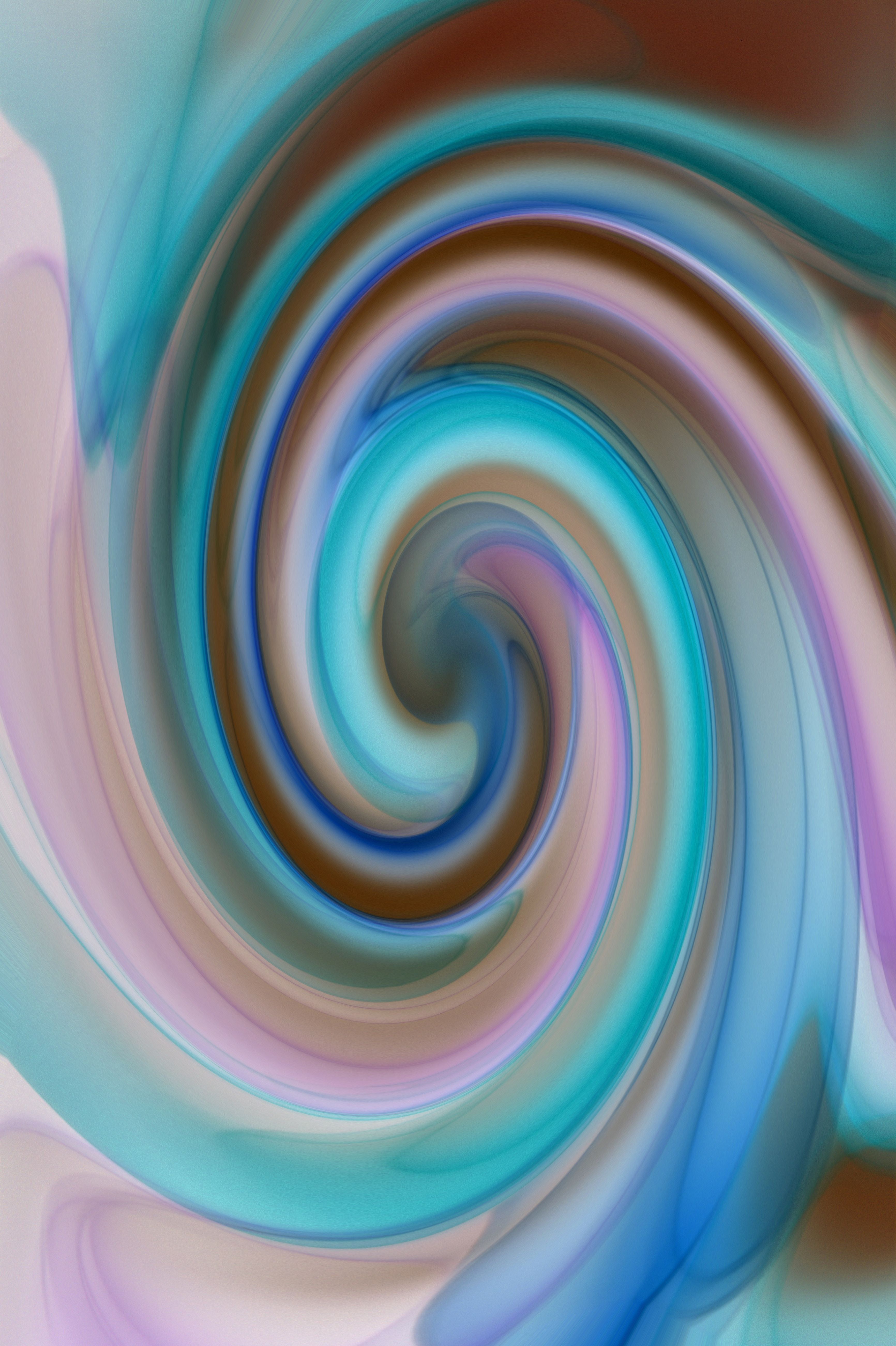 Colorful Abstract Swirl Design Art · Free Stock Photo