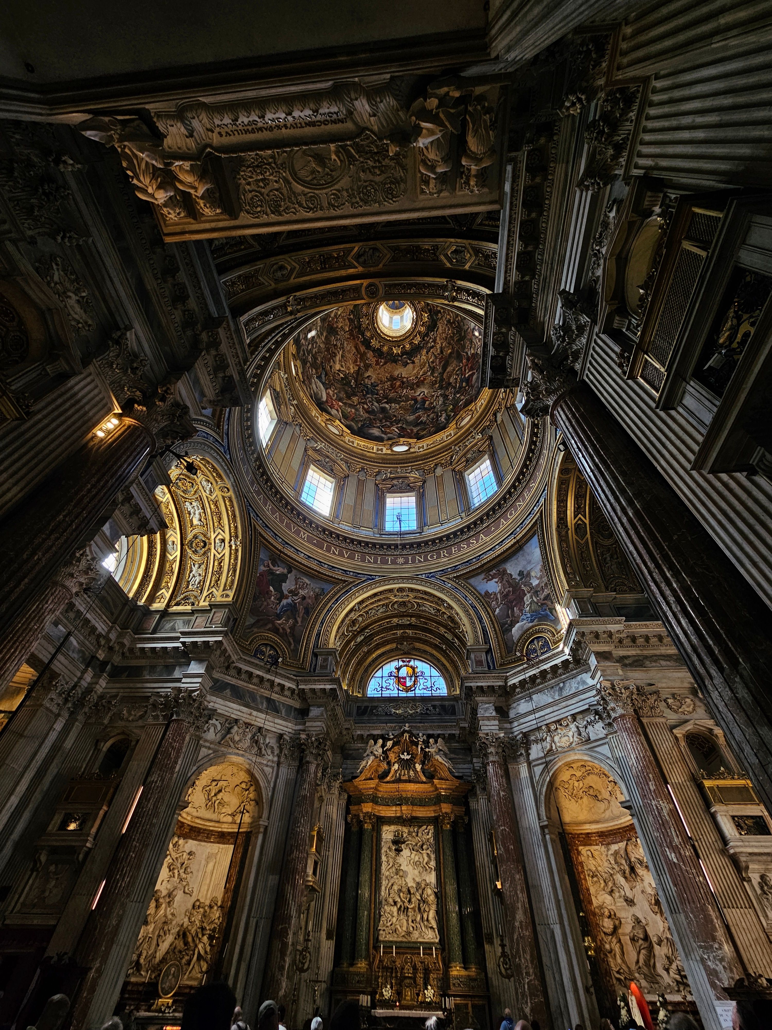Stunning Baroque Dome of Roman Catholic Church · Free Stock Photo