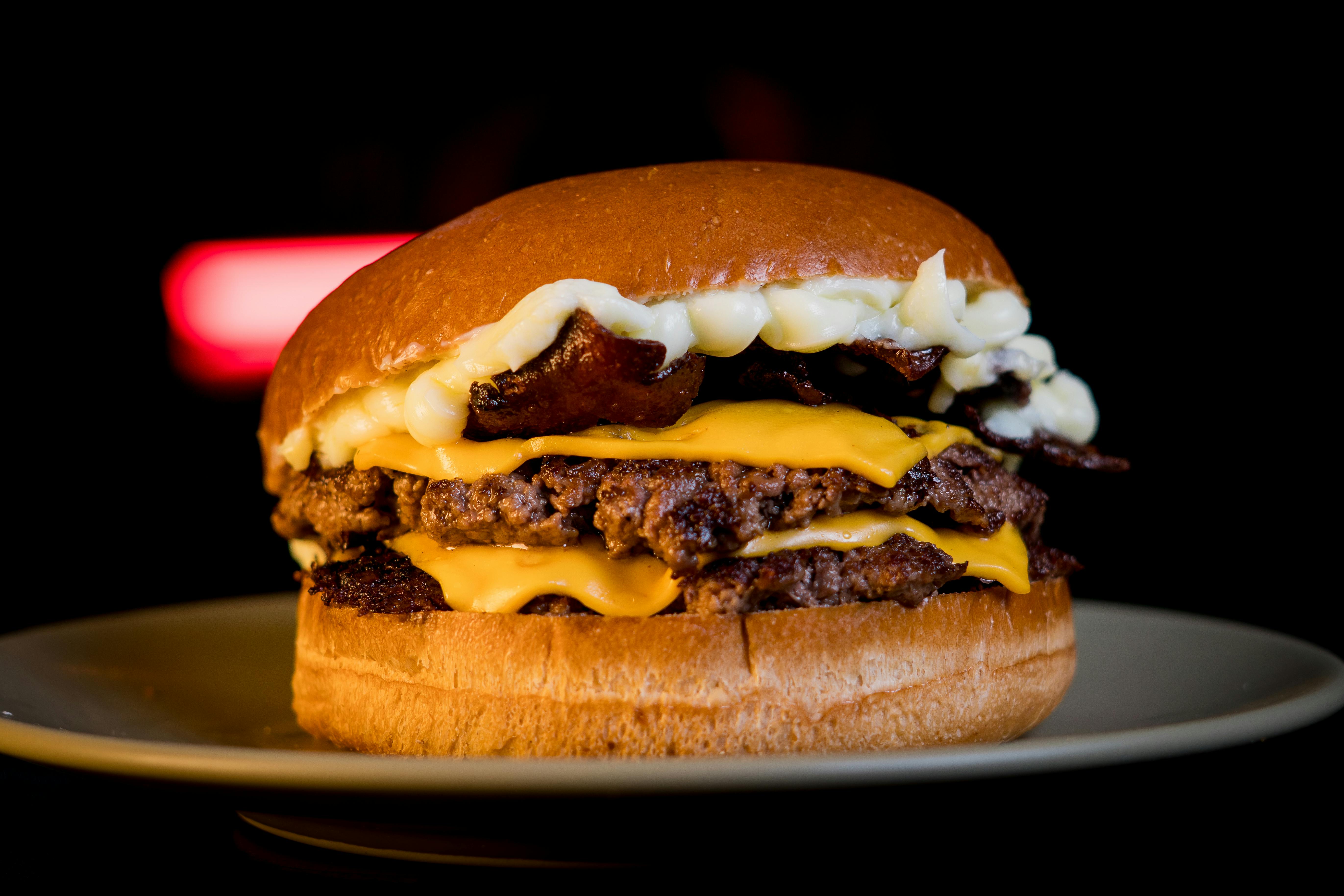 Burger Keju · Foto Stok Gratis