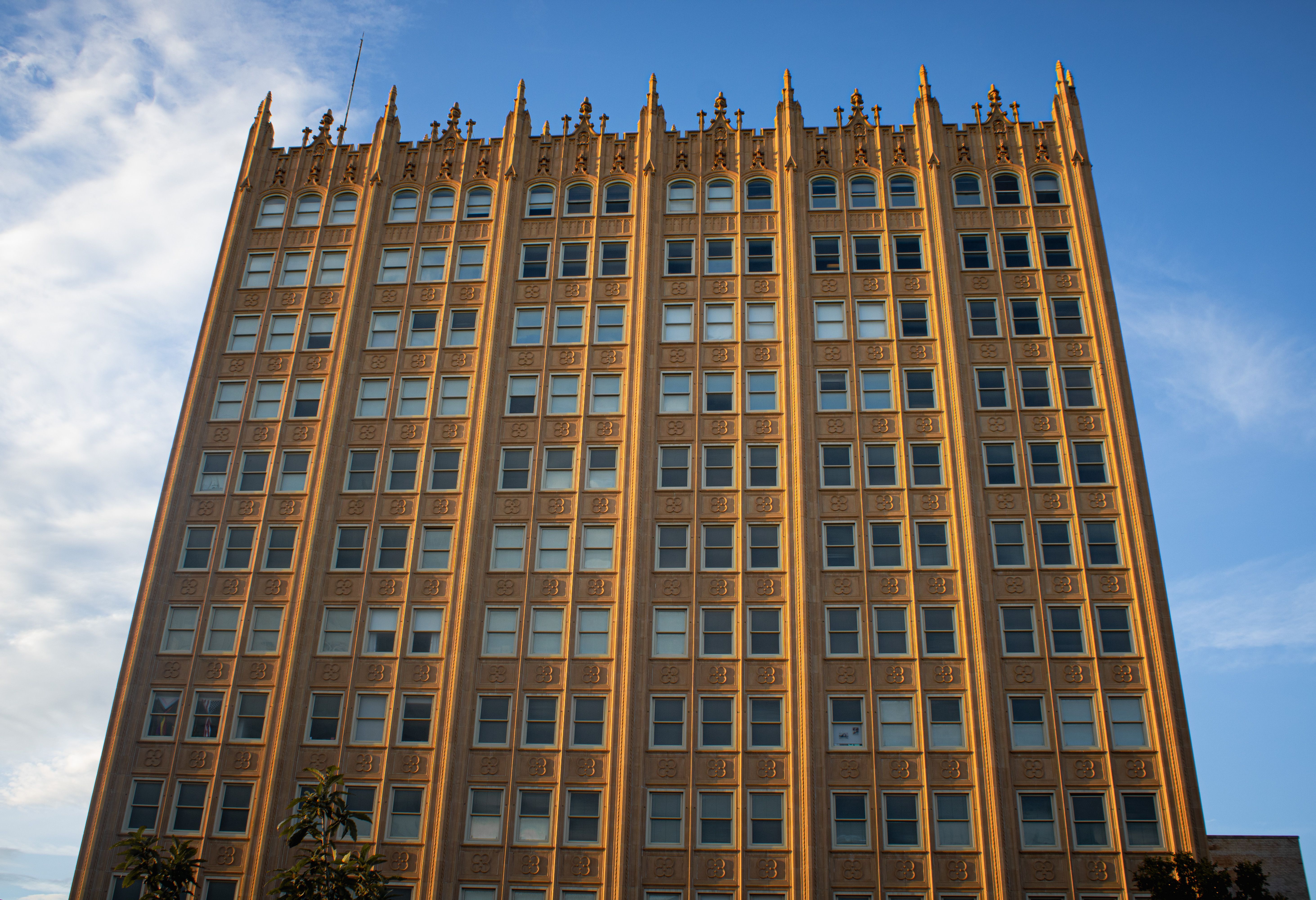 Historic Midland Building Against Blue Sky · Free Stock Photo