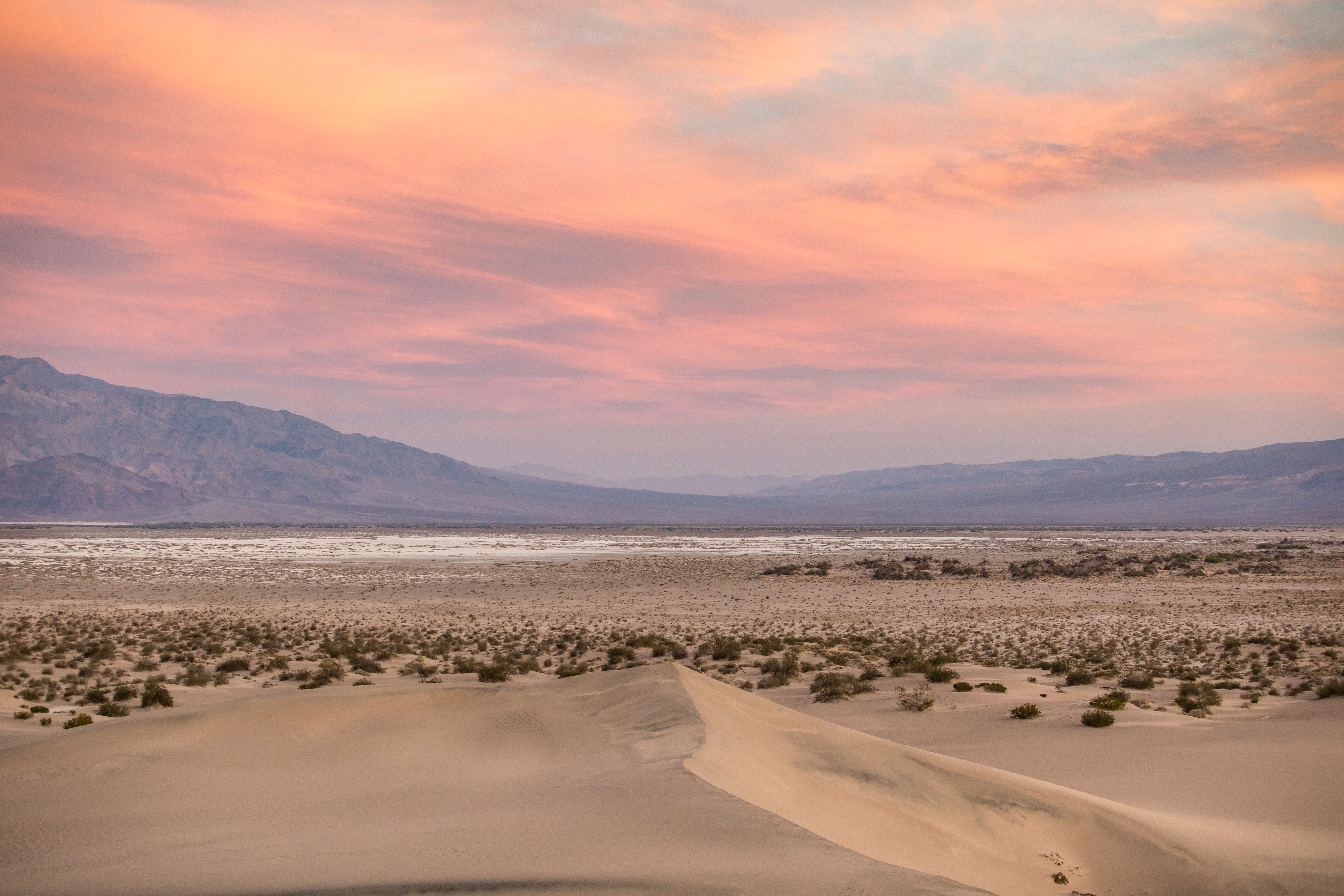 Stunning Desert Landscape at Sunset · Free Stock Photo