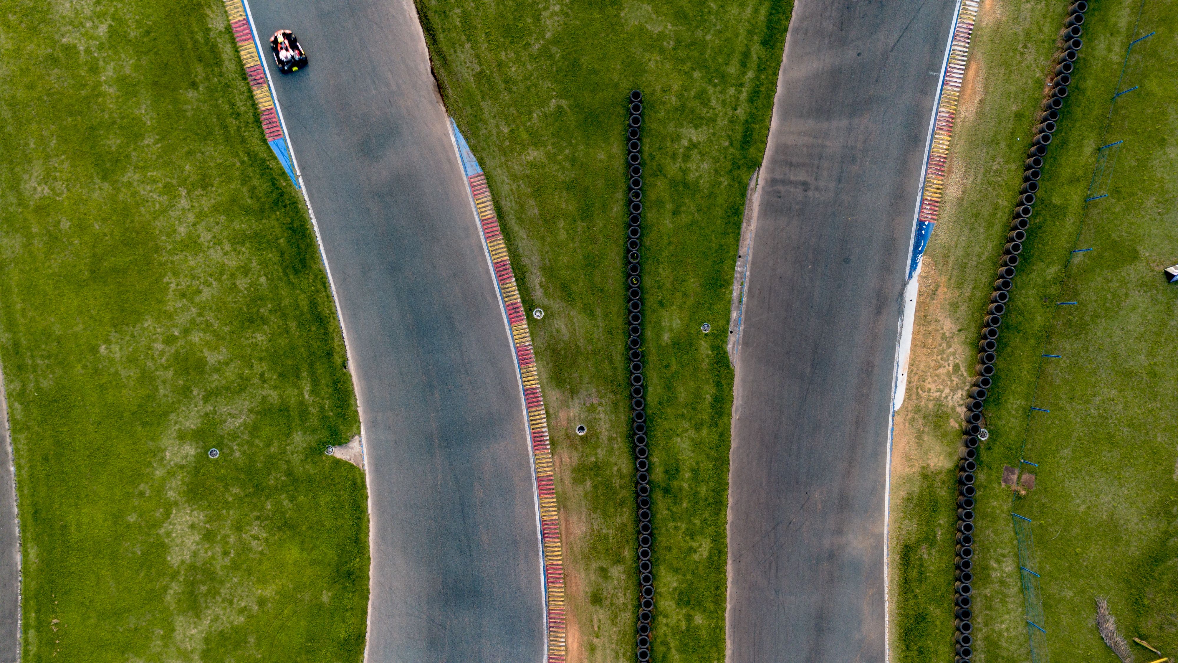 Top View Photo of Race Track · Free Stock Photo