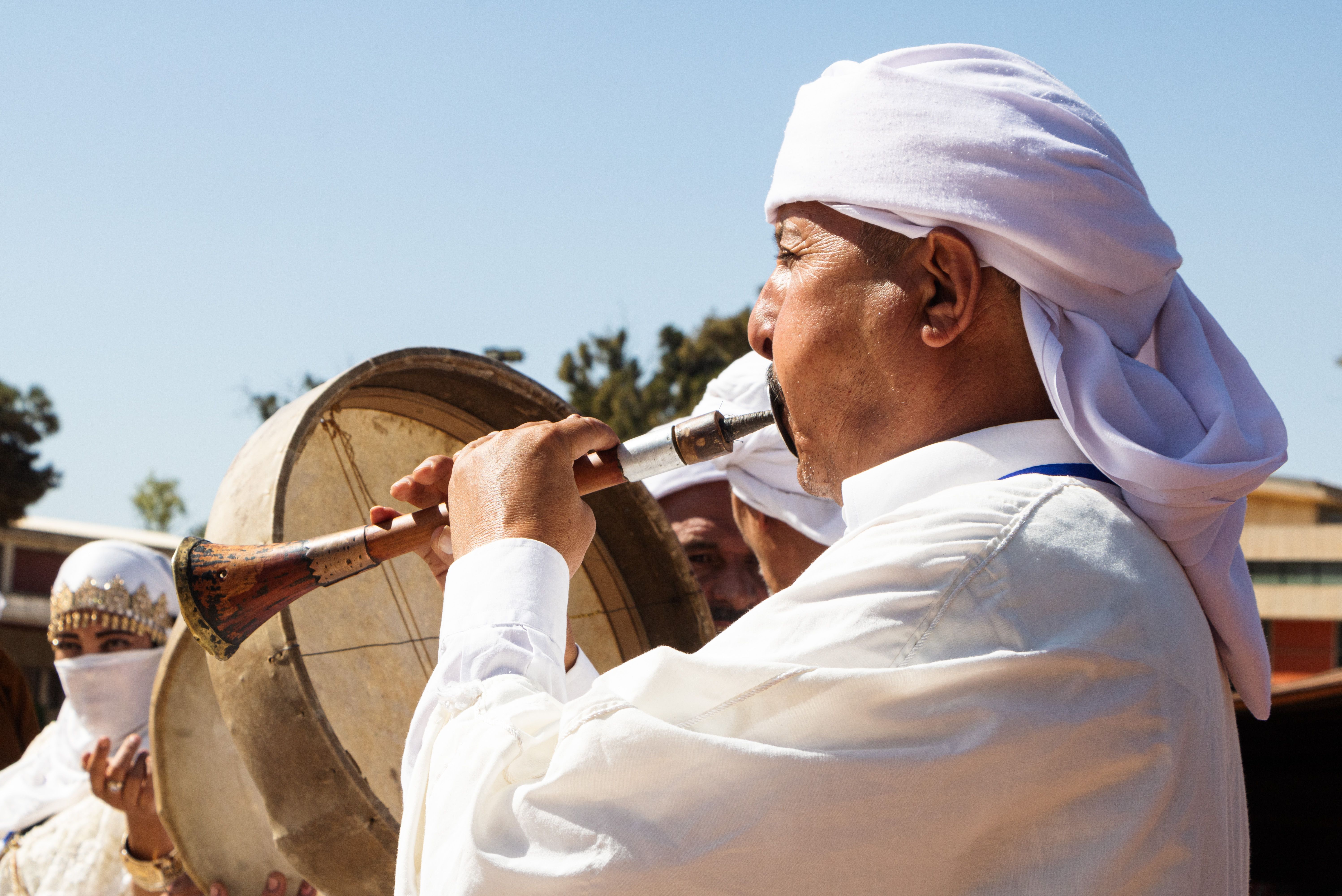 Traditional Middle Eastern Music Performance Outdoors · Free Stock Photo