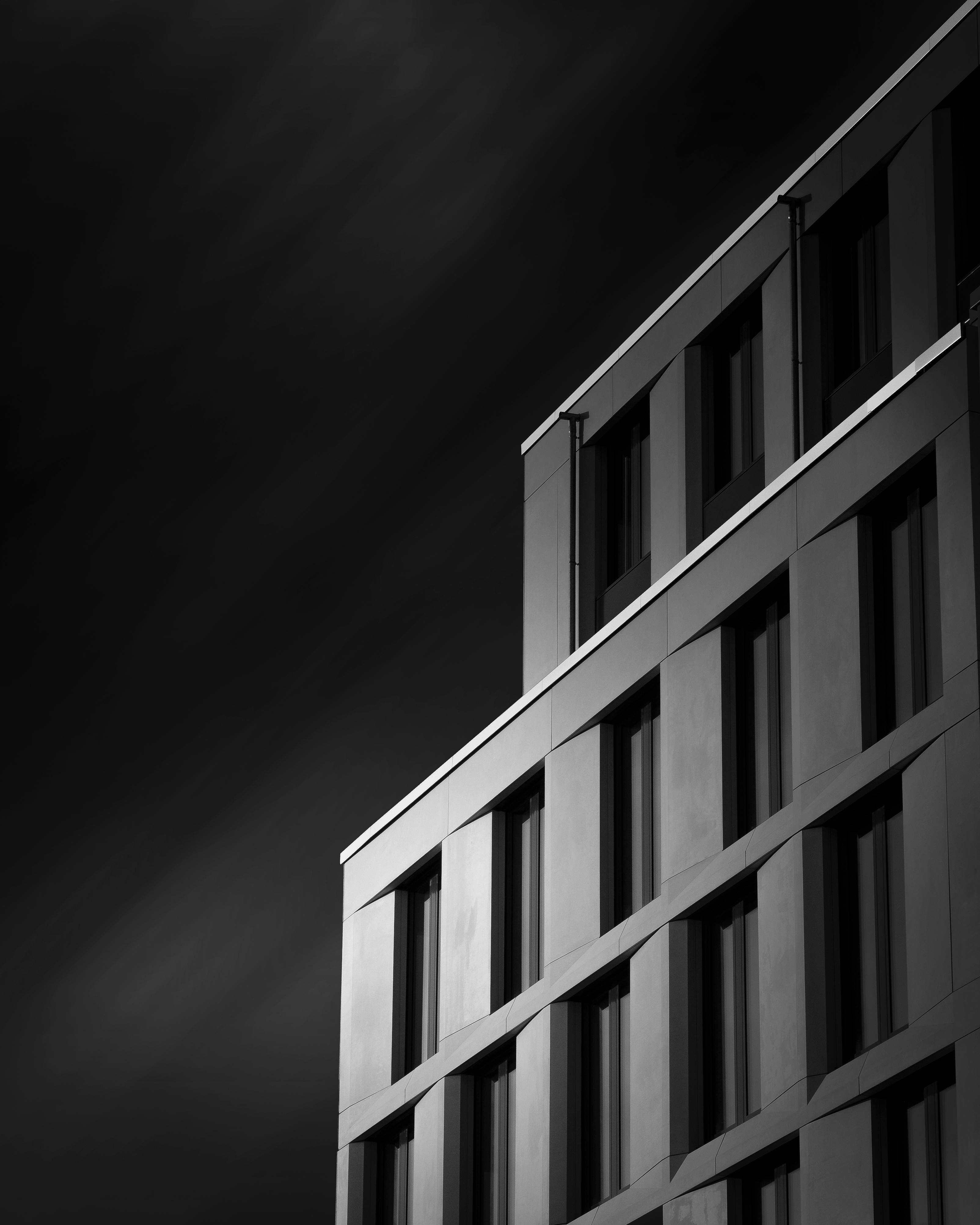 CCTV Camera On A Post Outside A Building · Free Stock Photo