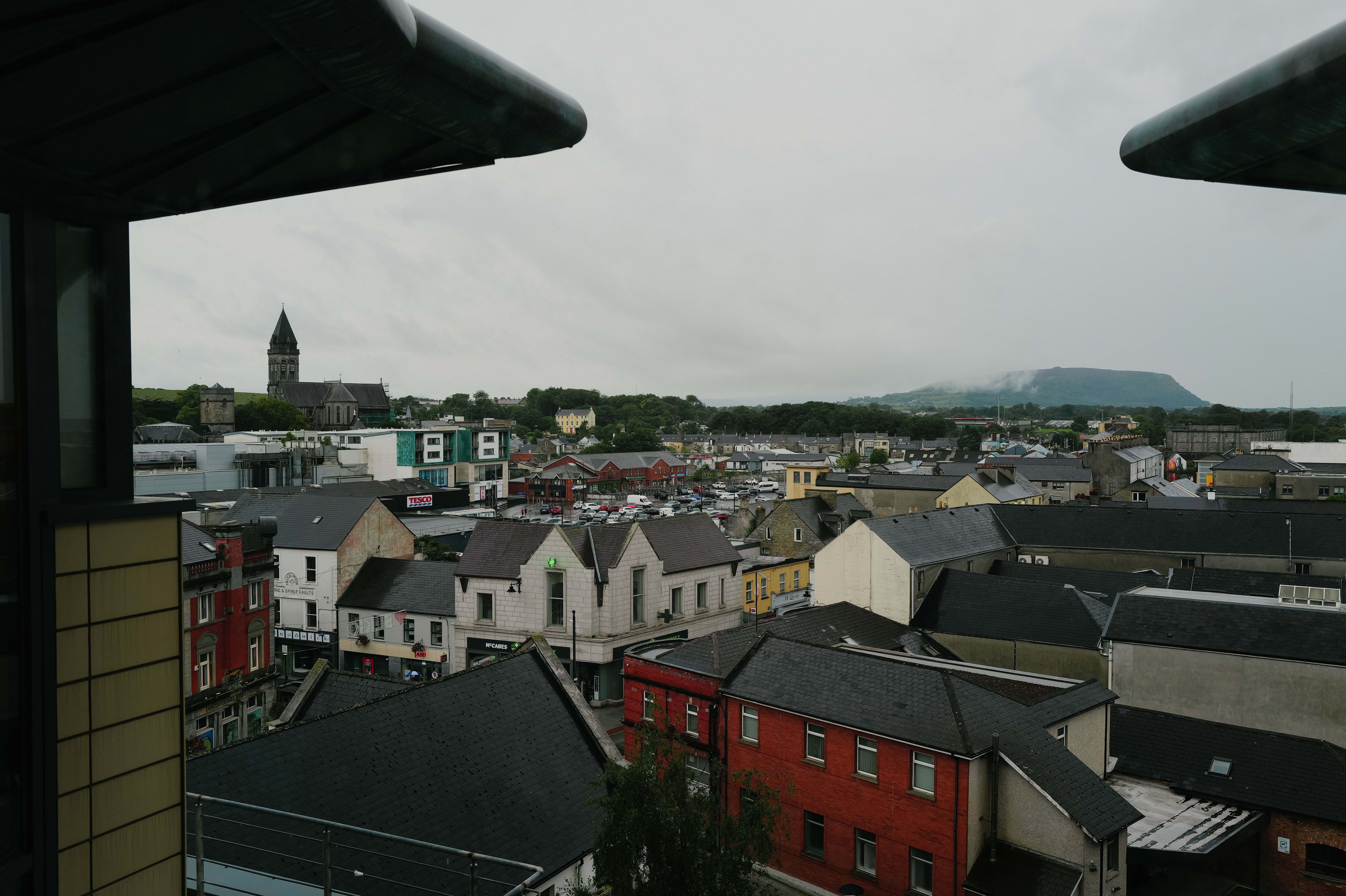 Overcast View of Sligo Town's Urban Landscape · Free Stock Photo