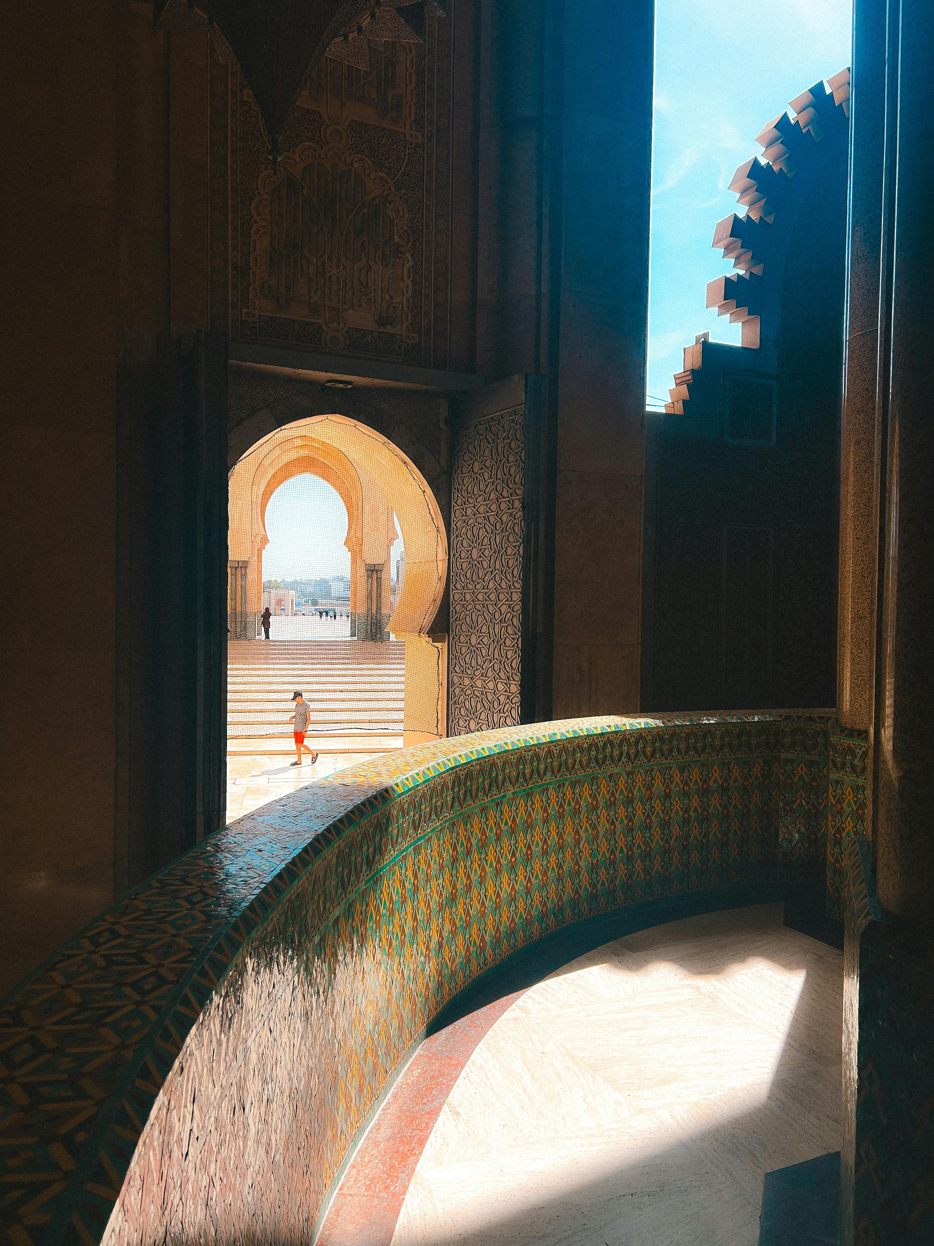 Architectural Beauty Through Moroccan Arches · Free Stock Photo