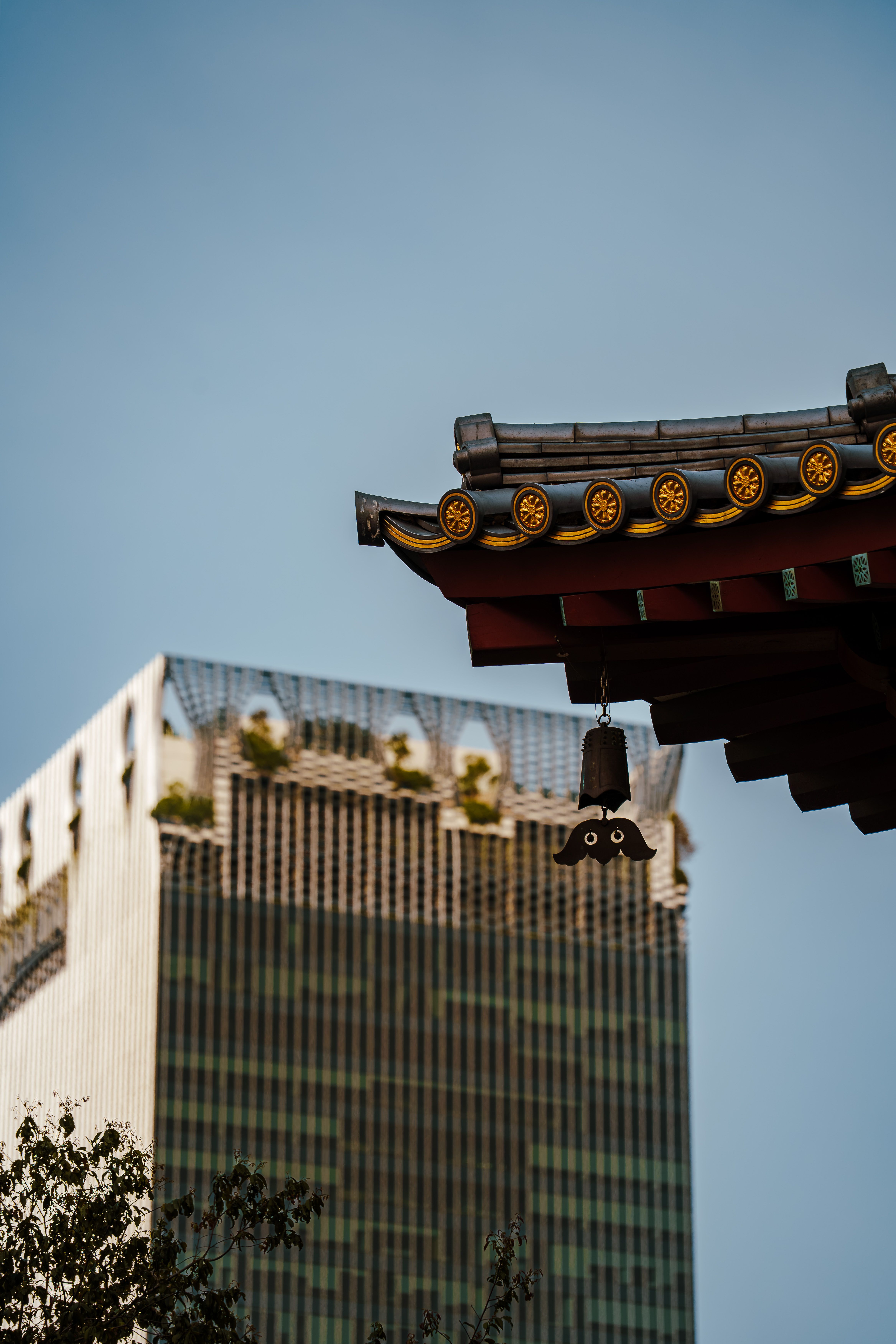 Contrasting Architecture: Traditional and Modern · Free Stock Photo