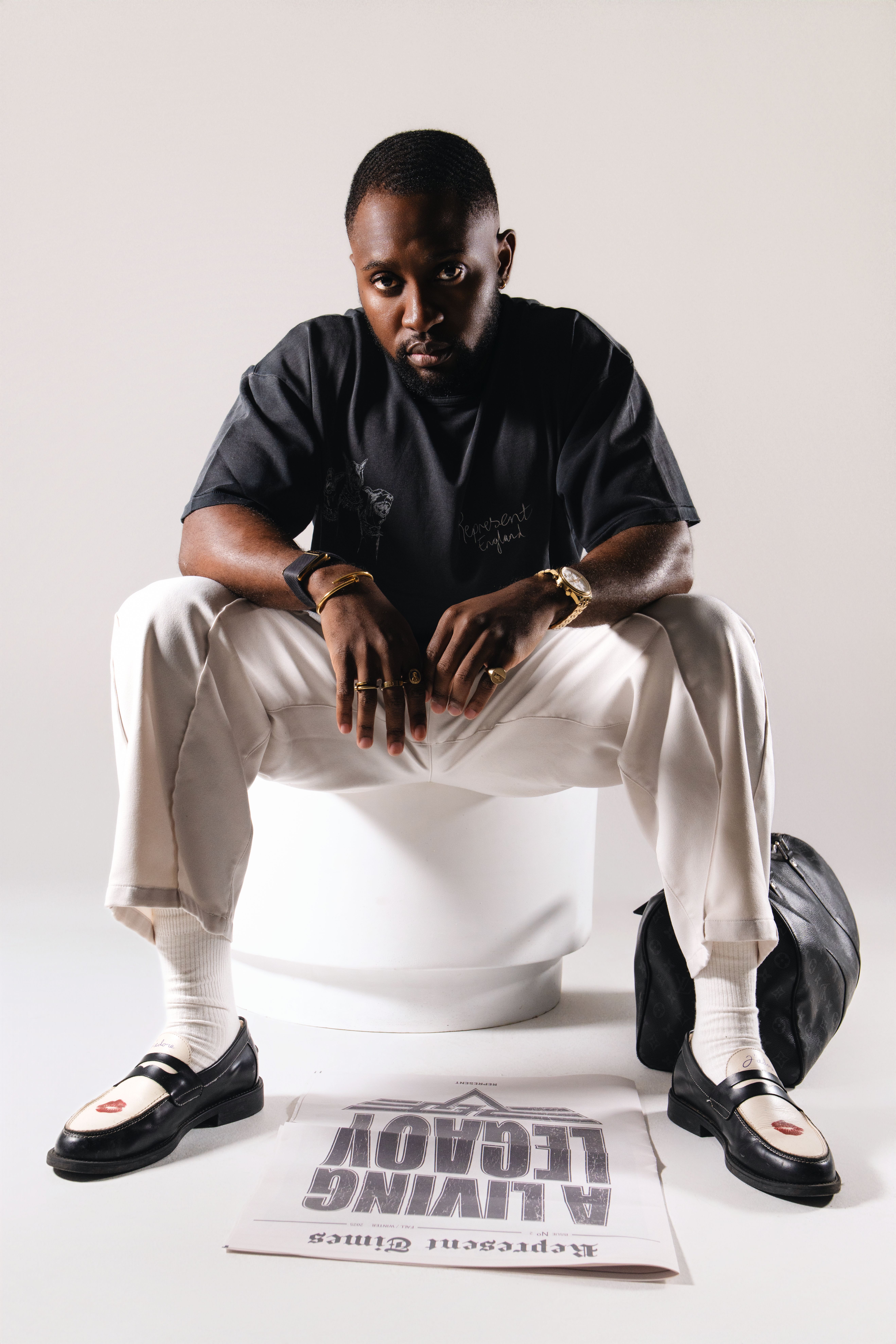 Modern Men's Fashion Studio Portrait · Free Stock Photo