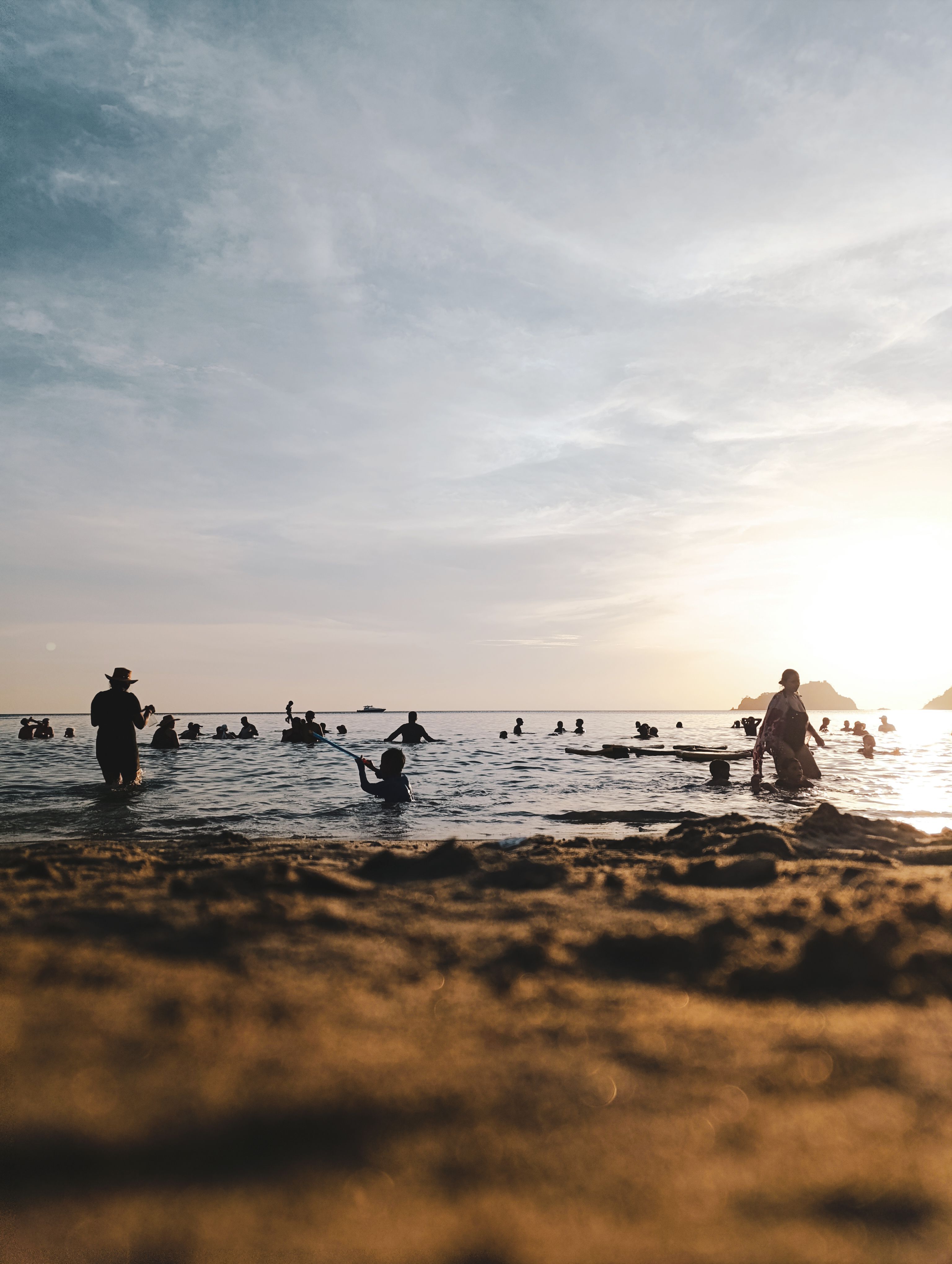 Sunset Beach Activities in Colombia · Free Stock Photo