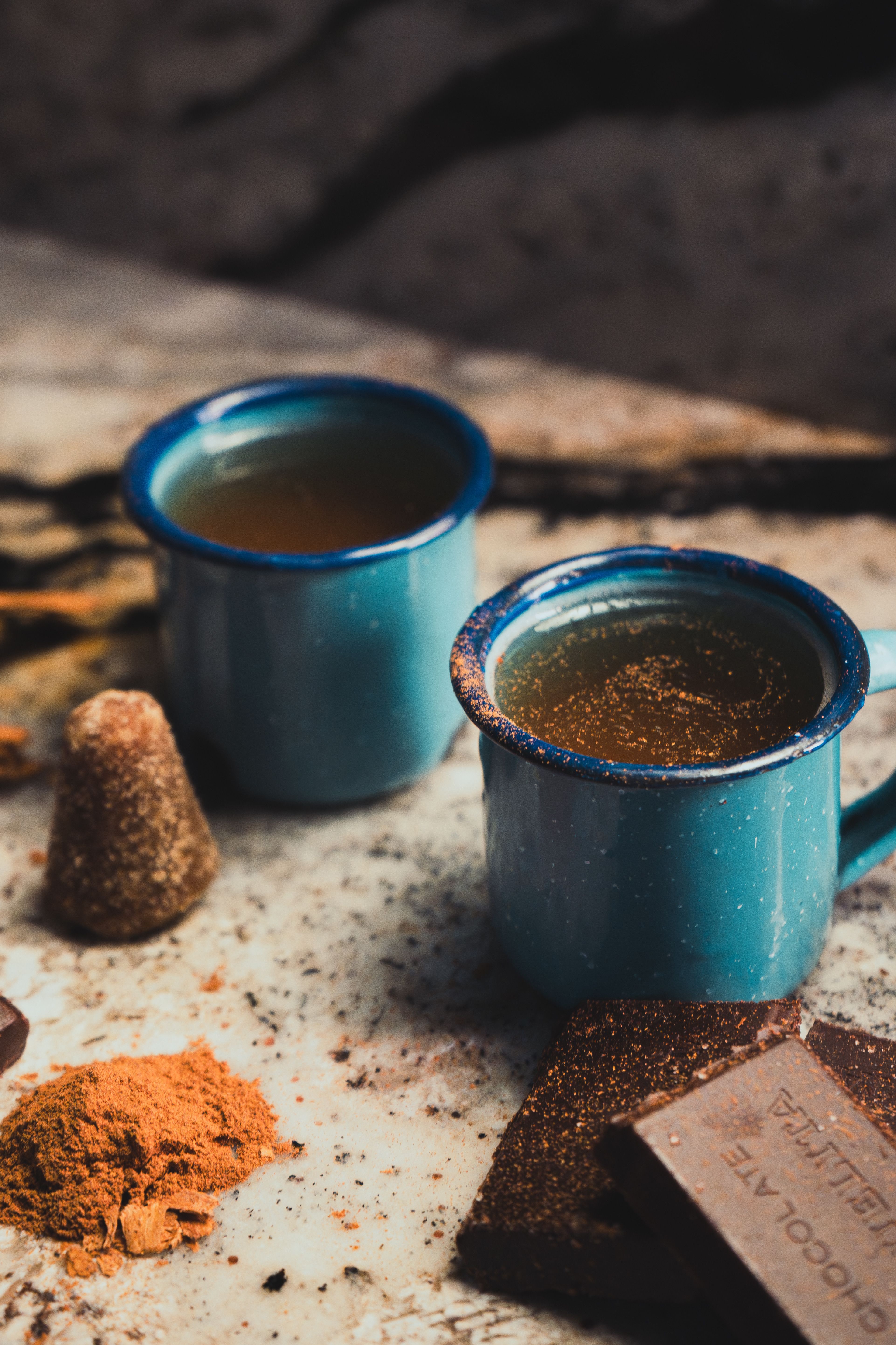 Rustic Hot Beverage with Piloncillo and Chocolate · Free Stock Photo